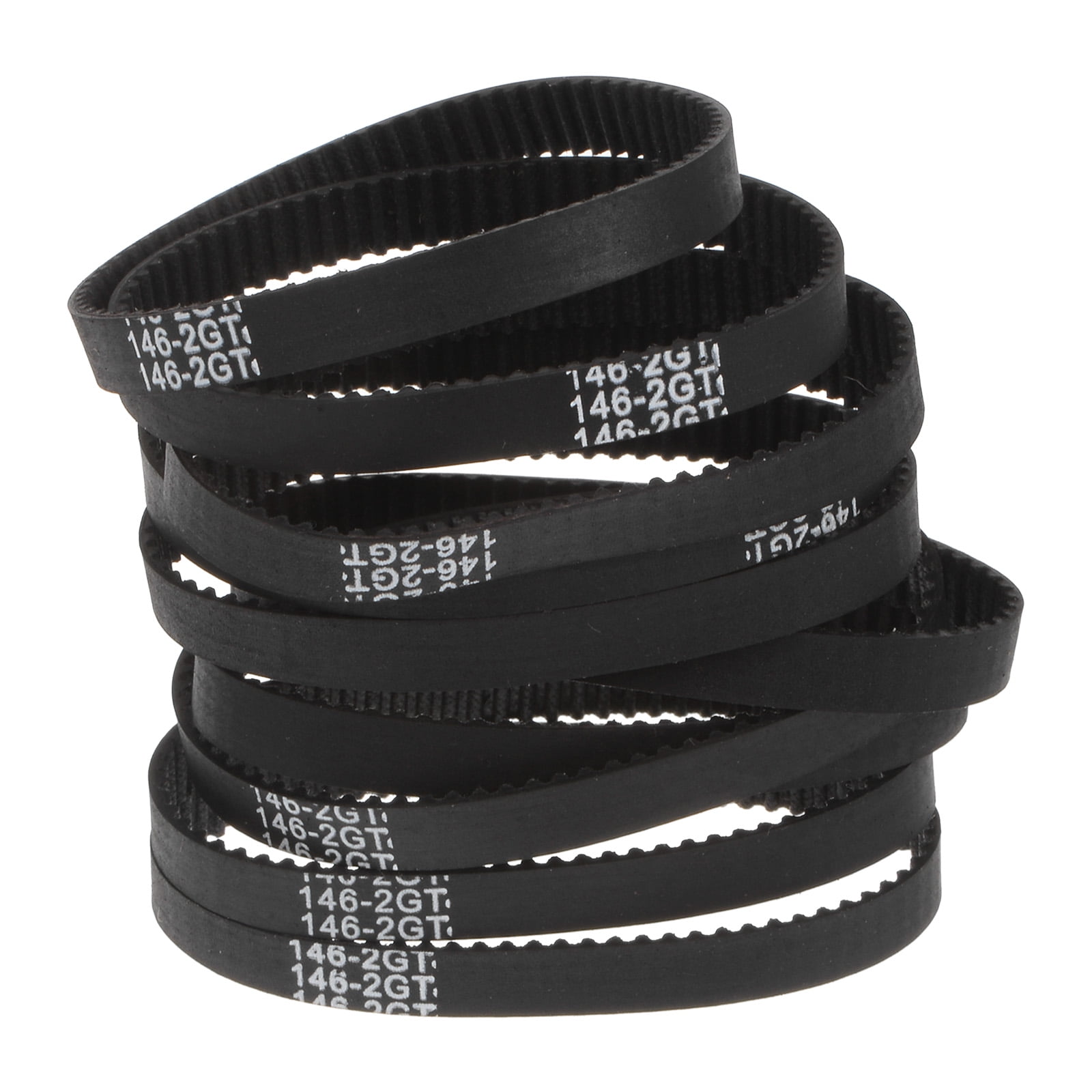 10 Packs 2GT Timing Belt Closed Loop Rubber Belts 146-2GT-6, 6mm Width ...