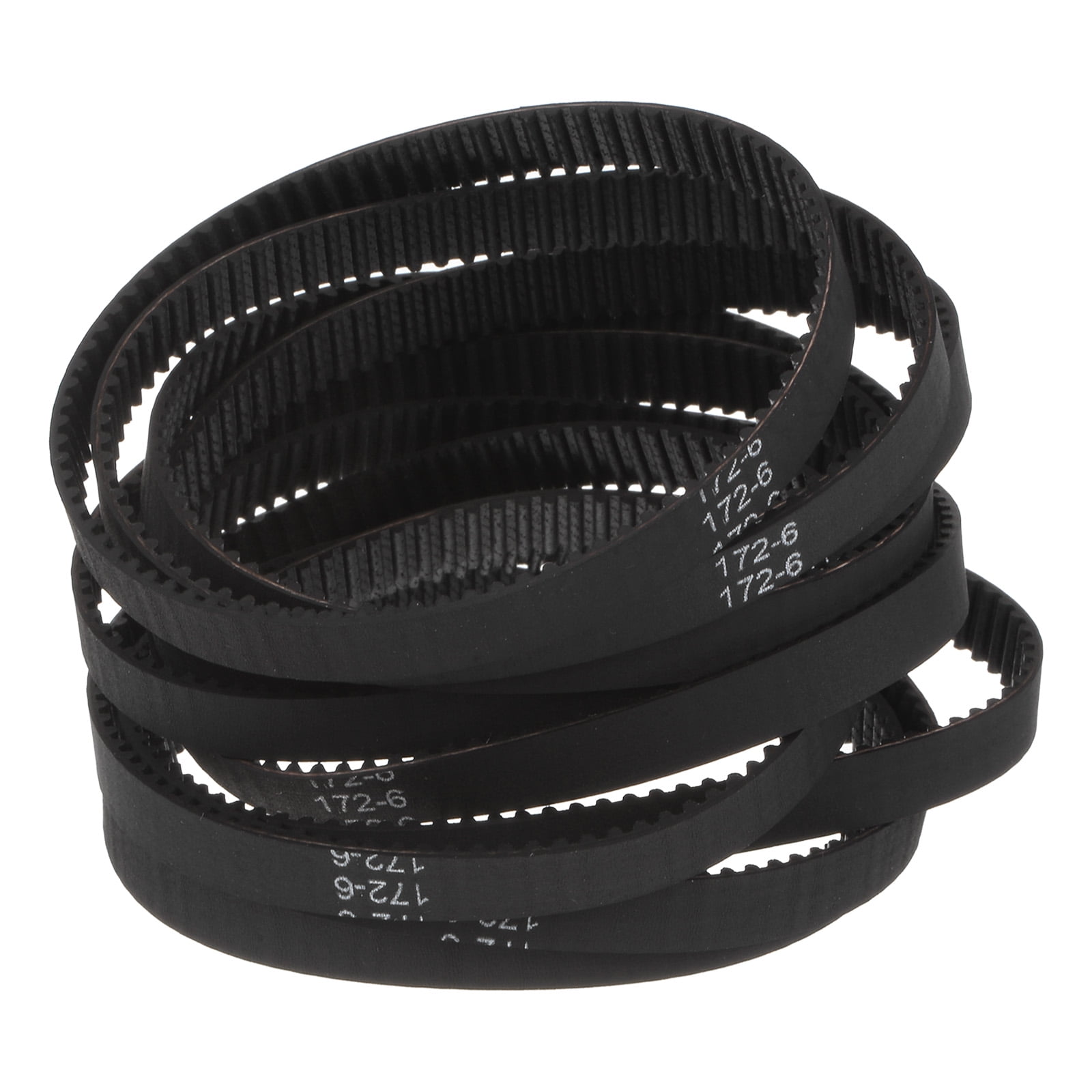 10 Packs 2GT Timing Belt Closed Loop Rubber Belts 172-2GT-6, 6mm Width ...