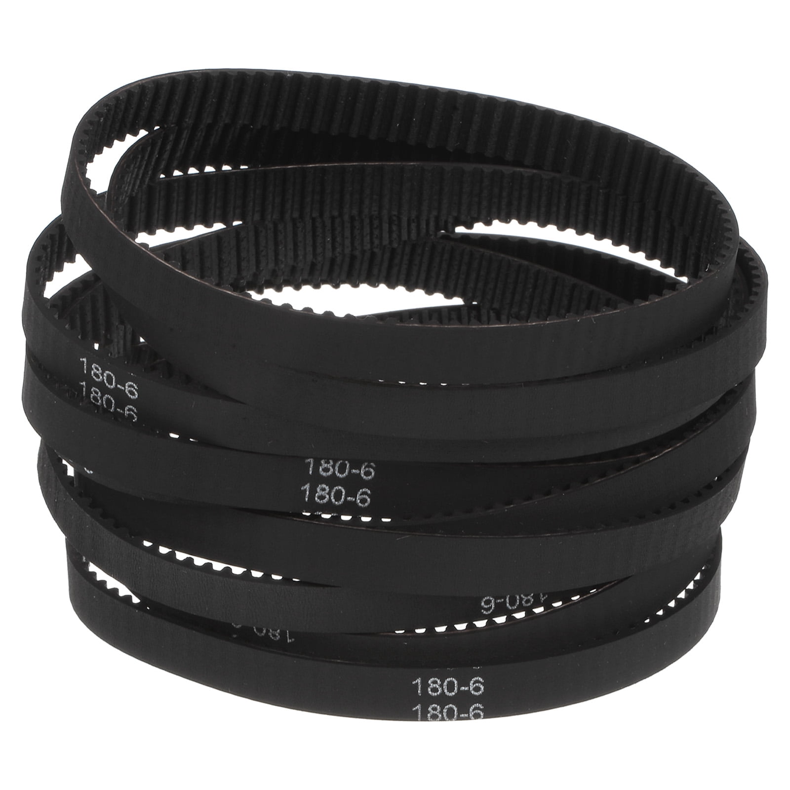10 Packs 2GT Timing Belt Closed Loop Rubber Belts 180-2GT-6, 6mm Width ...