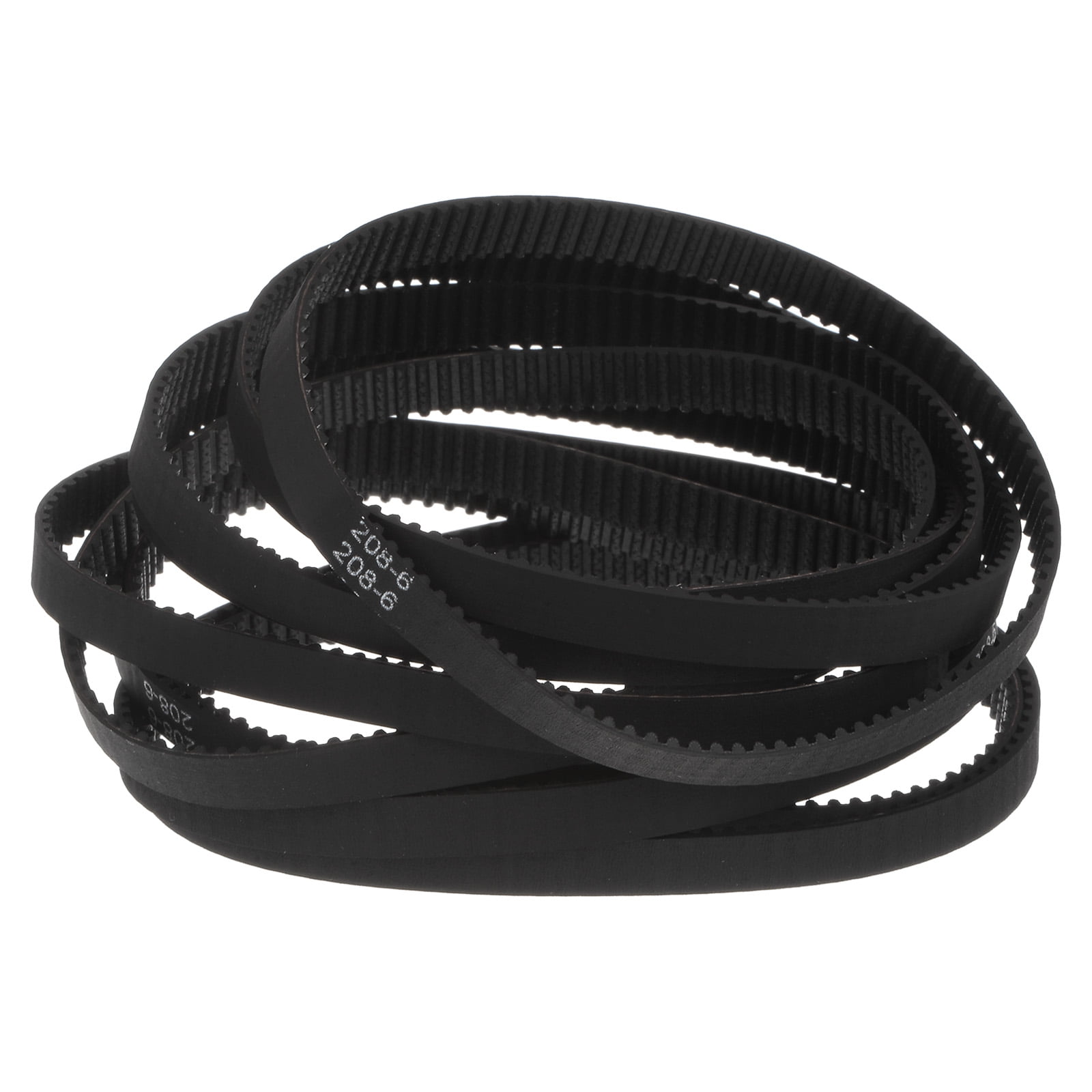 10 Packs 2GT Timing Belt Closed Loop Rubber Belts 208-2GT-6, 6mm Width ...