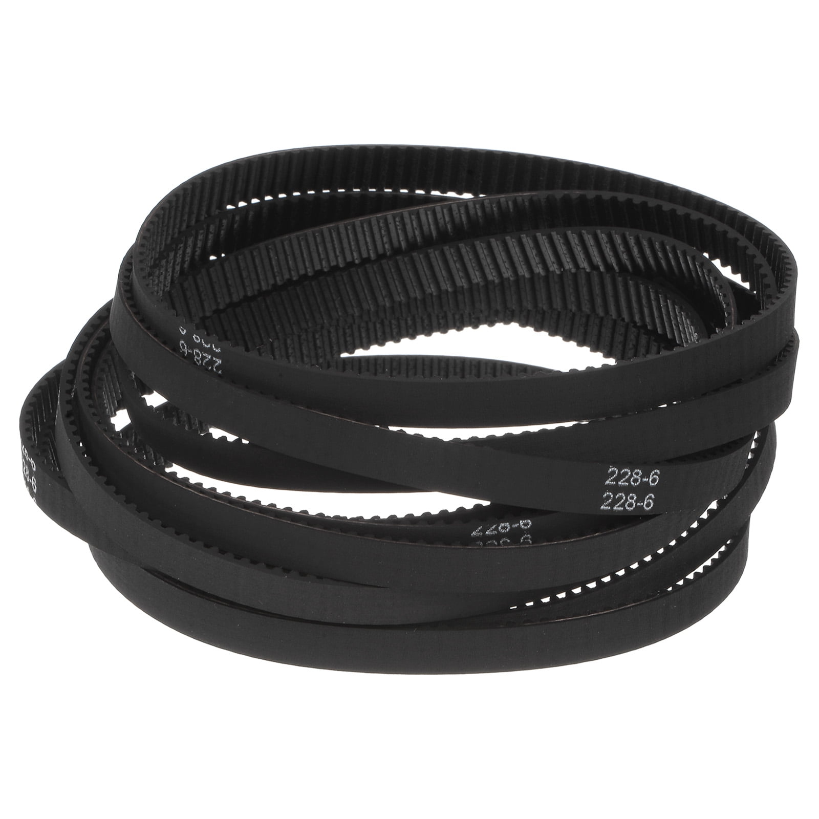10 Packs 2GT Timing Belt Closed Loop Rubber Belts 228-2GT-6, 6mm Width ...