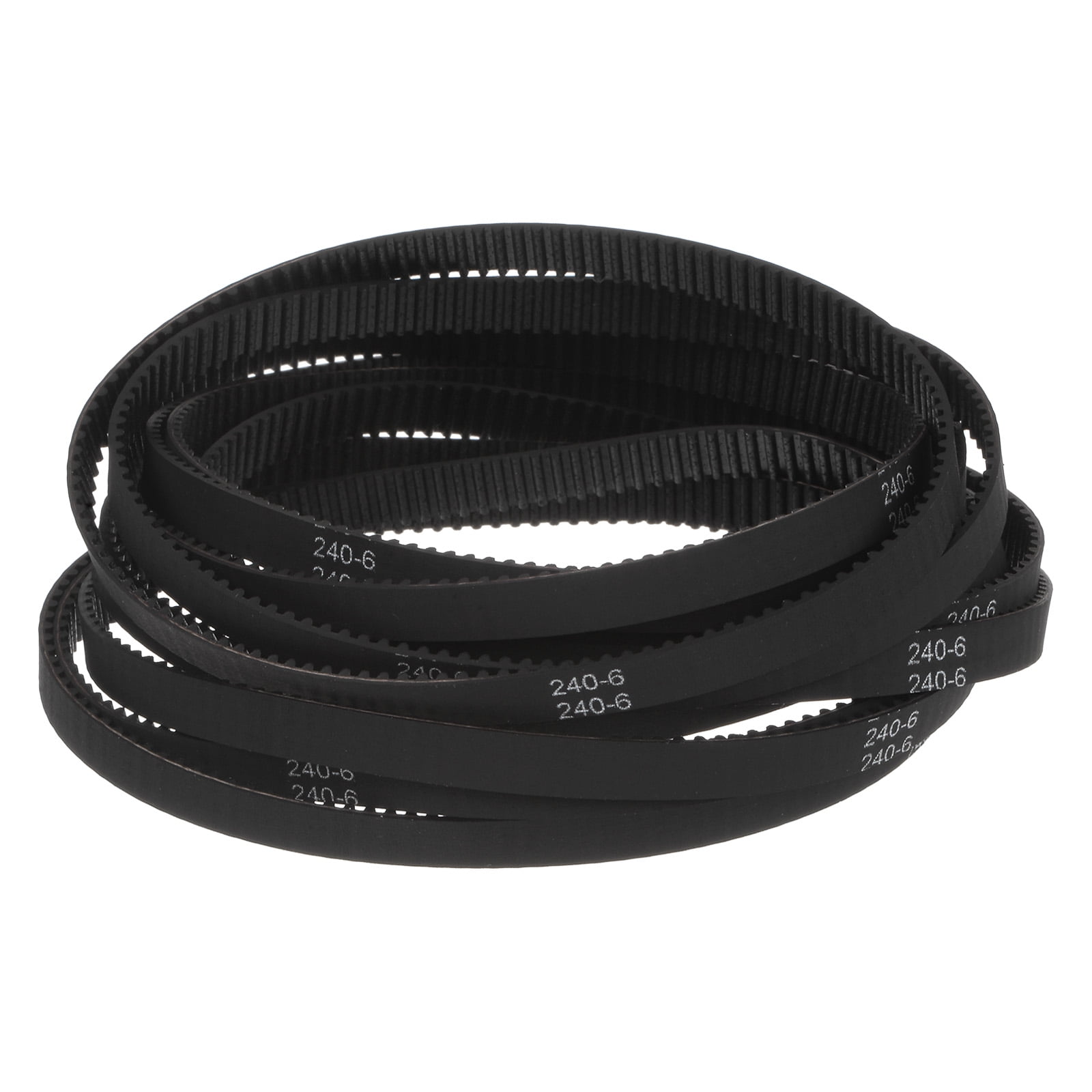10 Packs 2GT Timing Belt Closed Loop Rubber Belts 240-2GT-6, 6mm Width ...
