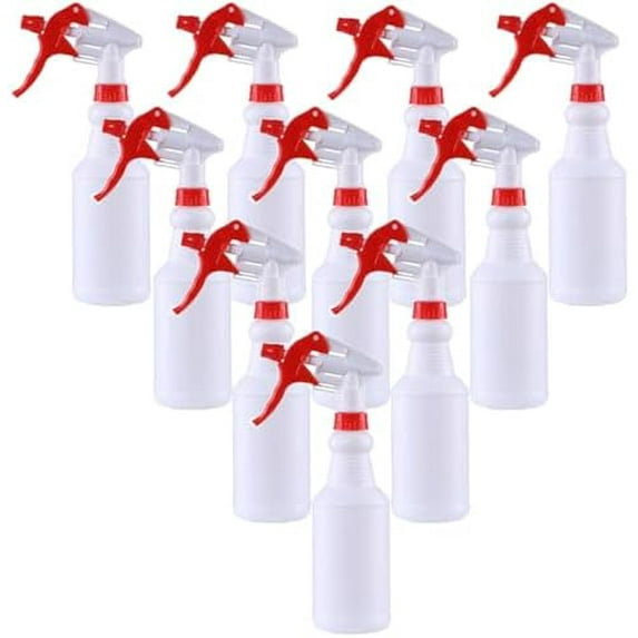 10 Packs 32oz Empty Spray Bottles Plastic Heavy Duty Refillable Spray ...