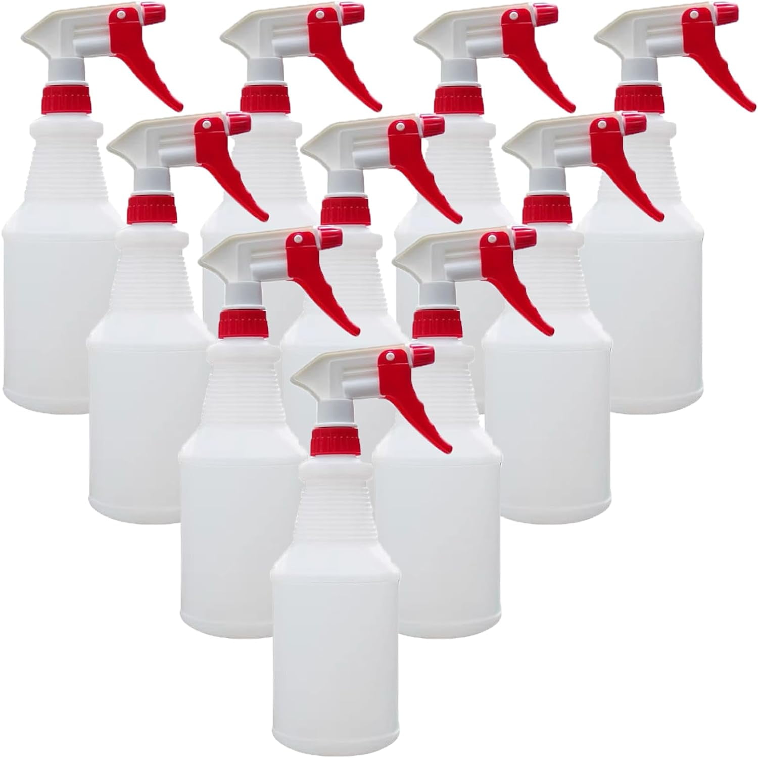 10 Packs 32oz Empty Spray Bottles Plastic Heavy Duty Refillable Spray ...