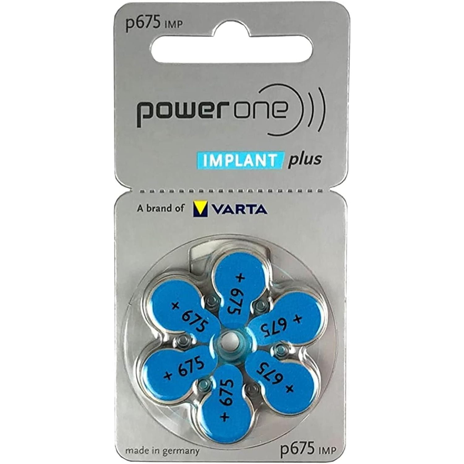 10 Packs (60 Batteries) ZHSF Cochlear Implant Batteries! 60 Batteries ...