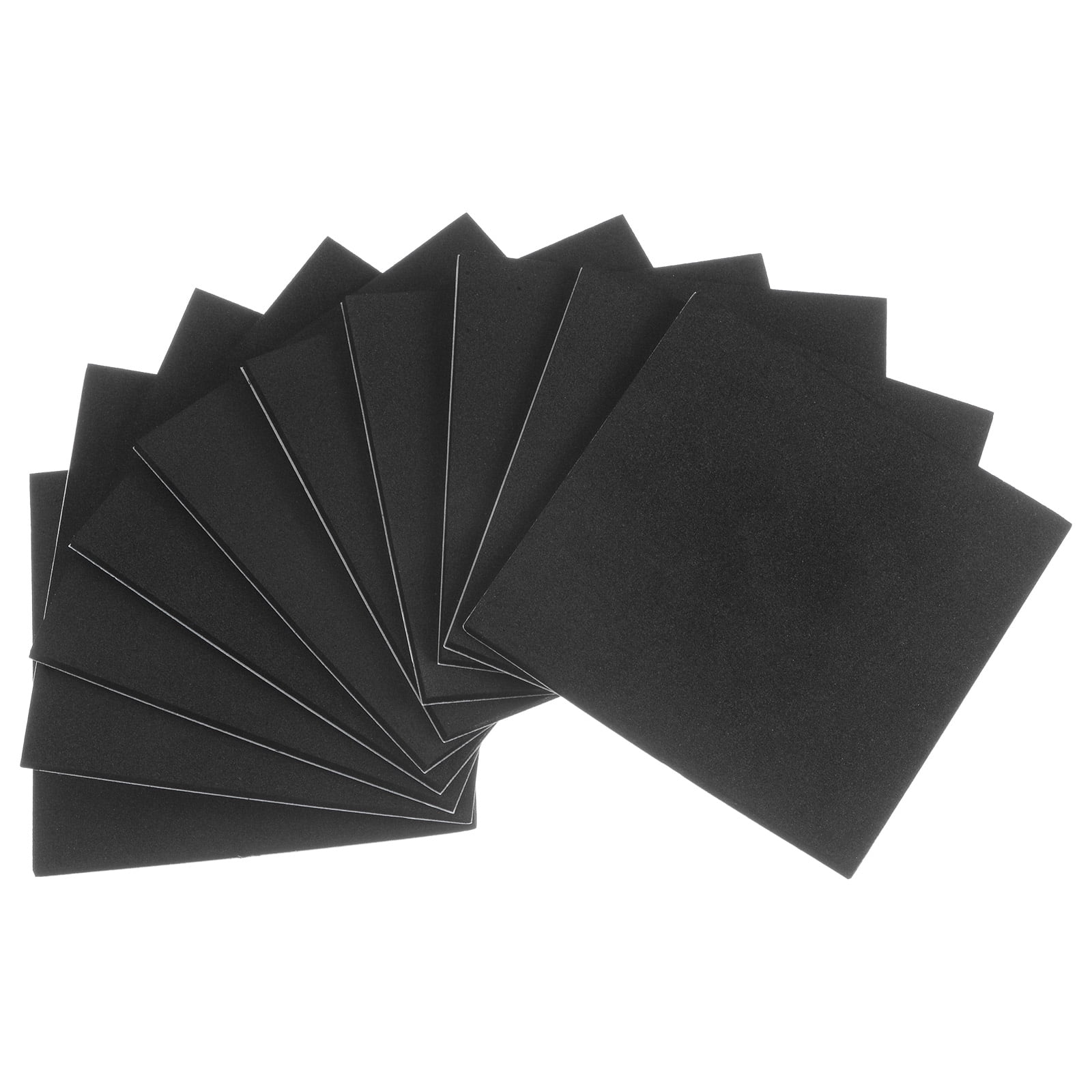 10 Packs Adhesive Foam Padding Sheets 1/8" Thick x 4" Long Square EVA ...