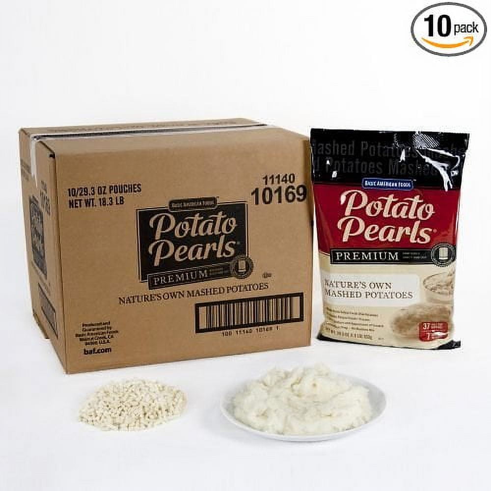 10 Packs : Basic American Foods Mashed Potato, 29.3 Ounce -- 10 Case ...