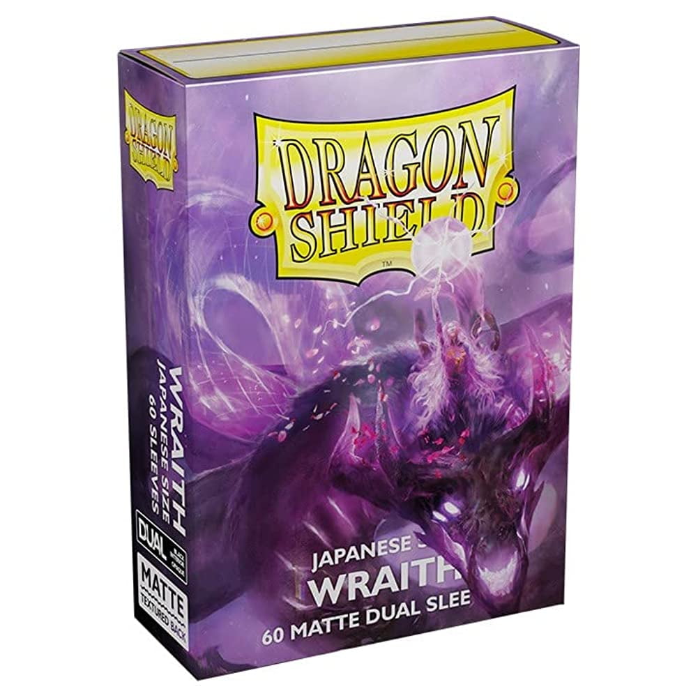 10 Packs Dragon Shield Dual Matte Mini Japanese Wraith 60 ct Card ...