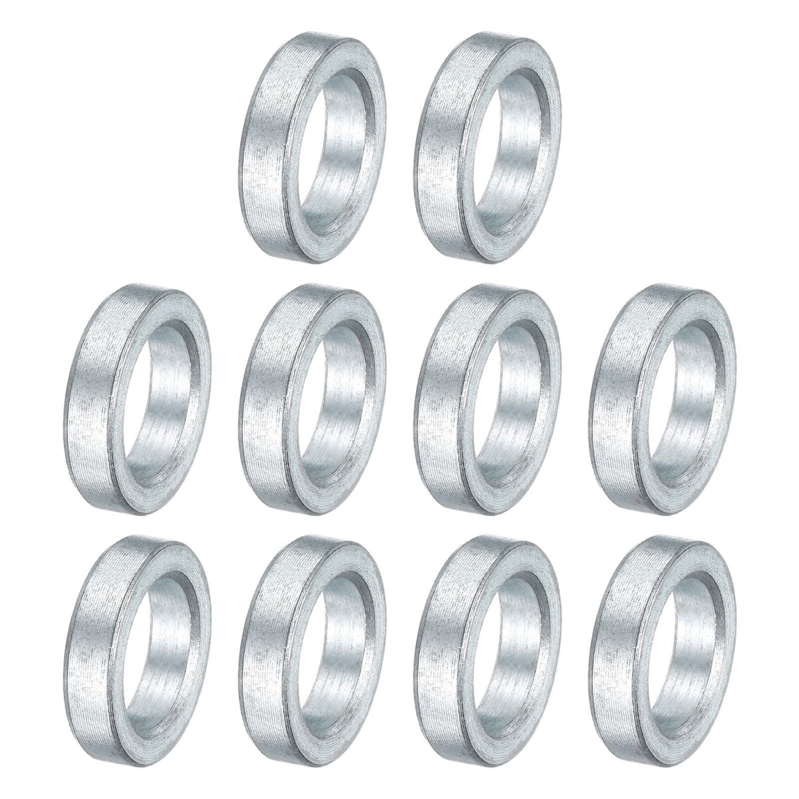 10 Packs Galvanized Steel Spacer 1/2" Bore x 3/4" OD x 3/16" Length ...