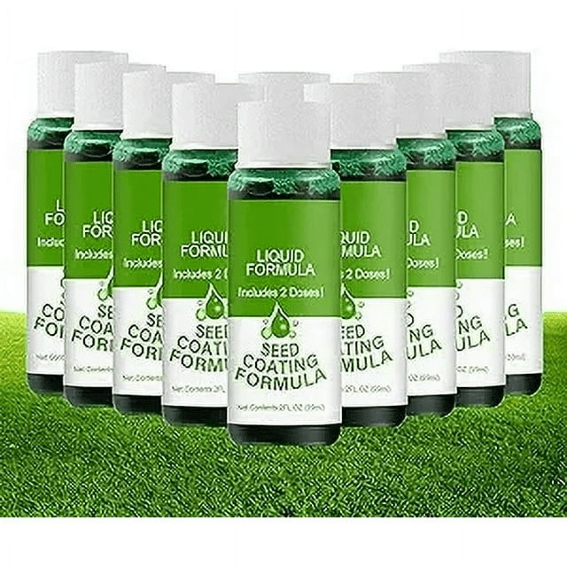 10 Packs Liquid Grass Seed Spray for Lawn, Green Grass Lawn Spray ...