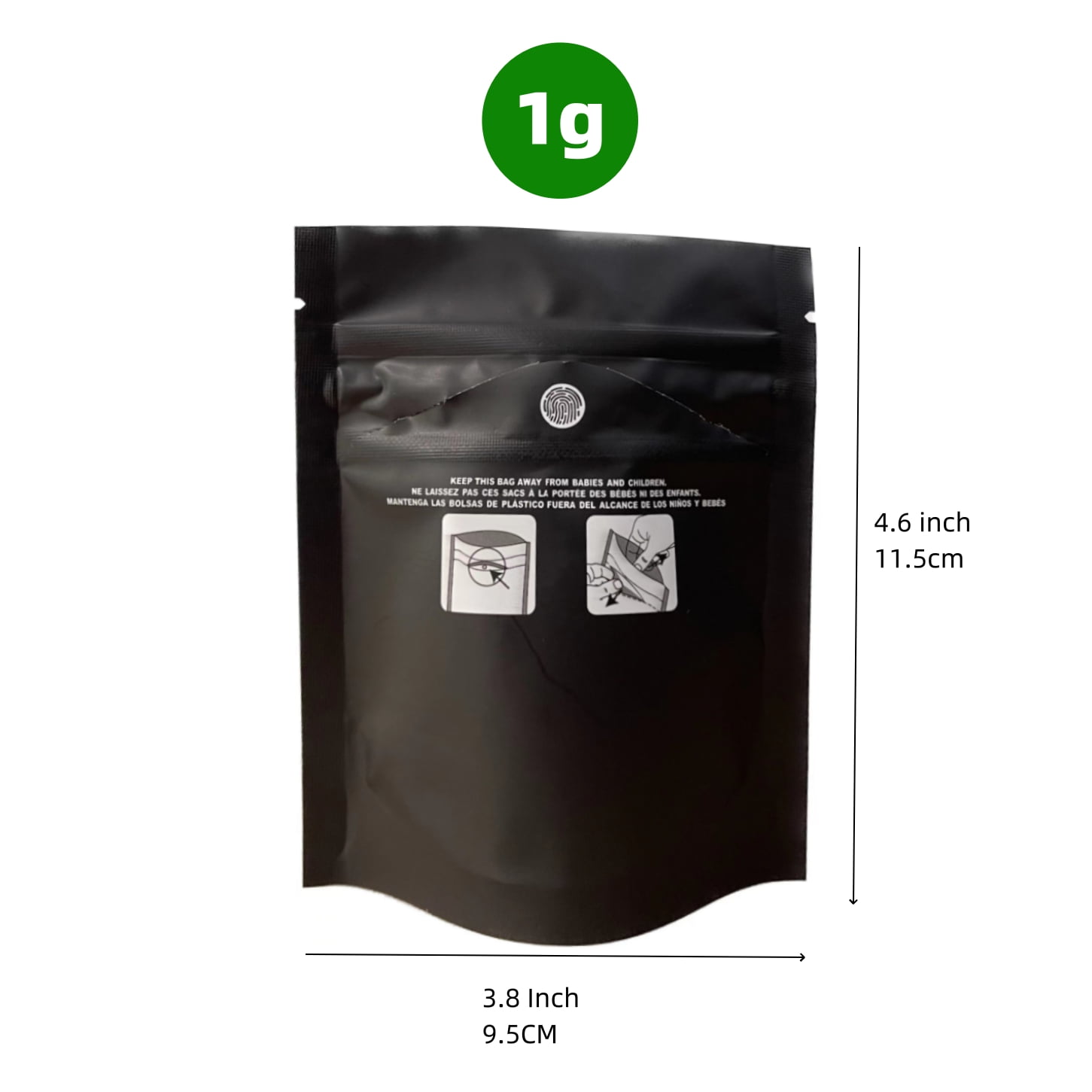 10 Packs Lock & Seal Storage & Curing Bags Cultivation Pouches Heat ...