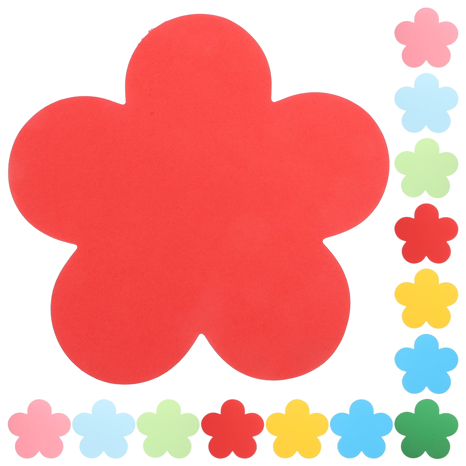 10 Packs Making Kits Kids Flowers Hand Cut Colored Paper Child ...