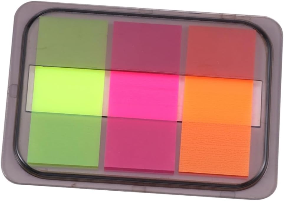 10 Packs Neon Page Markers Colored Tabs Flags Sticky Memo Notes for ...