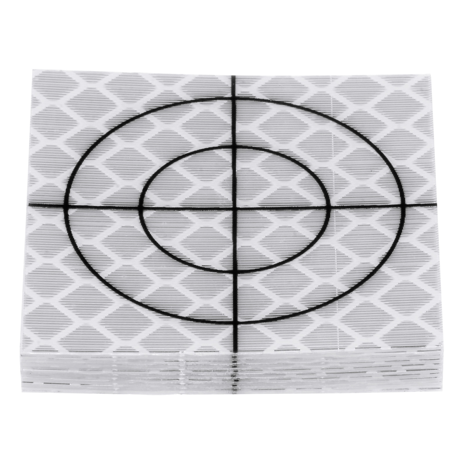 10 Packs Reflector Target Sheets 40mm Self Adhesive Reflective Tape ...