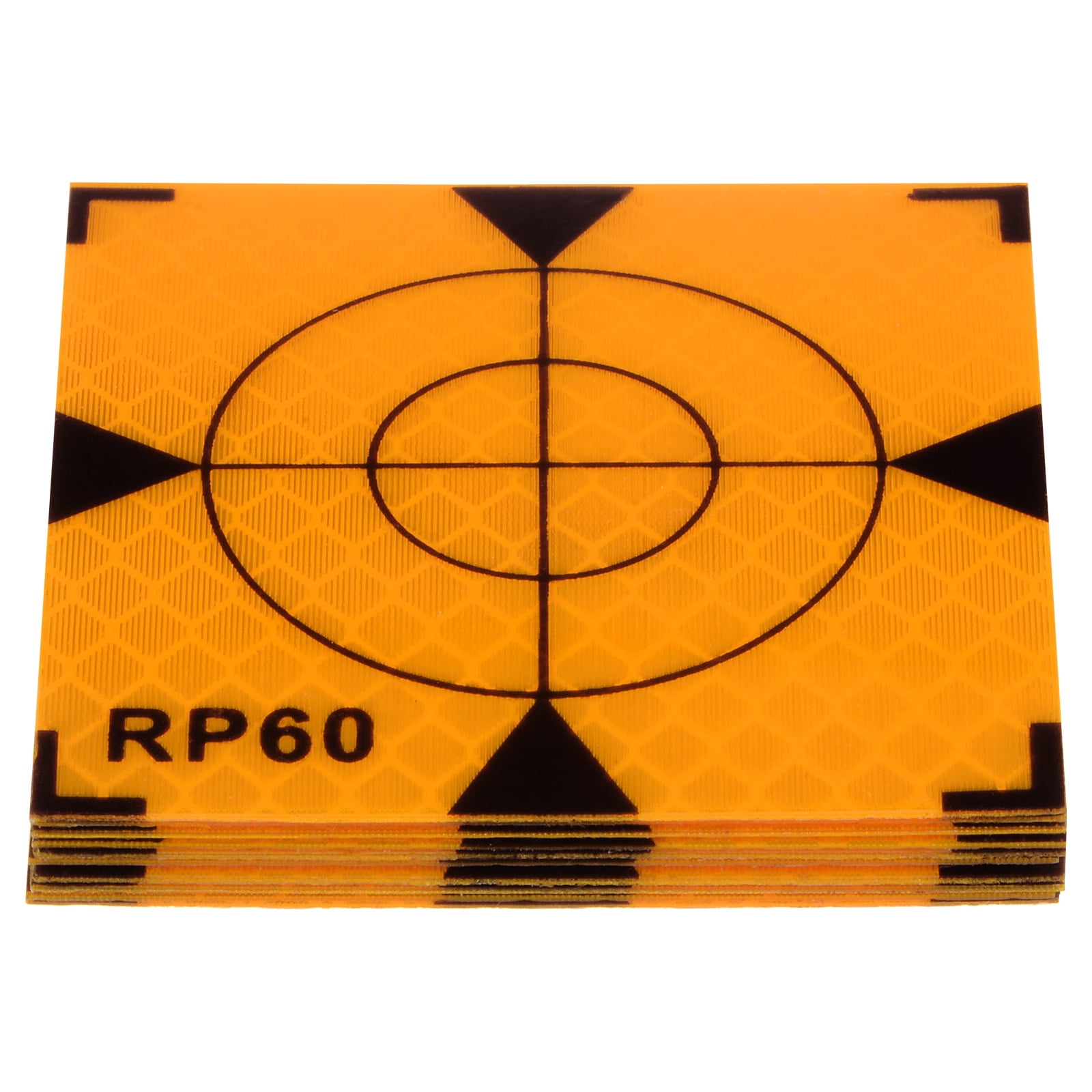 10 Packs Reflector Target Sheets 60mm Self Adhesive Reflective Tape ...