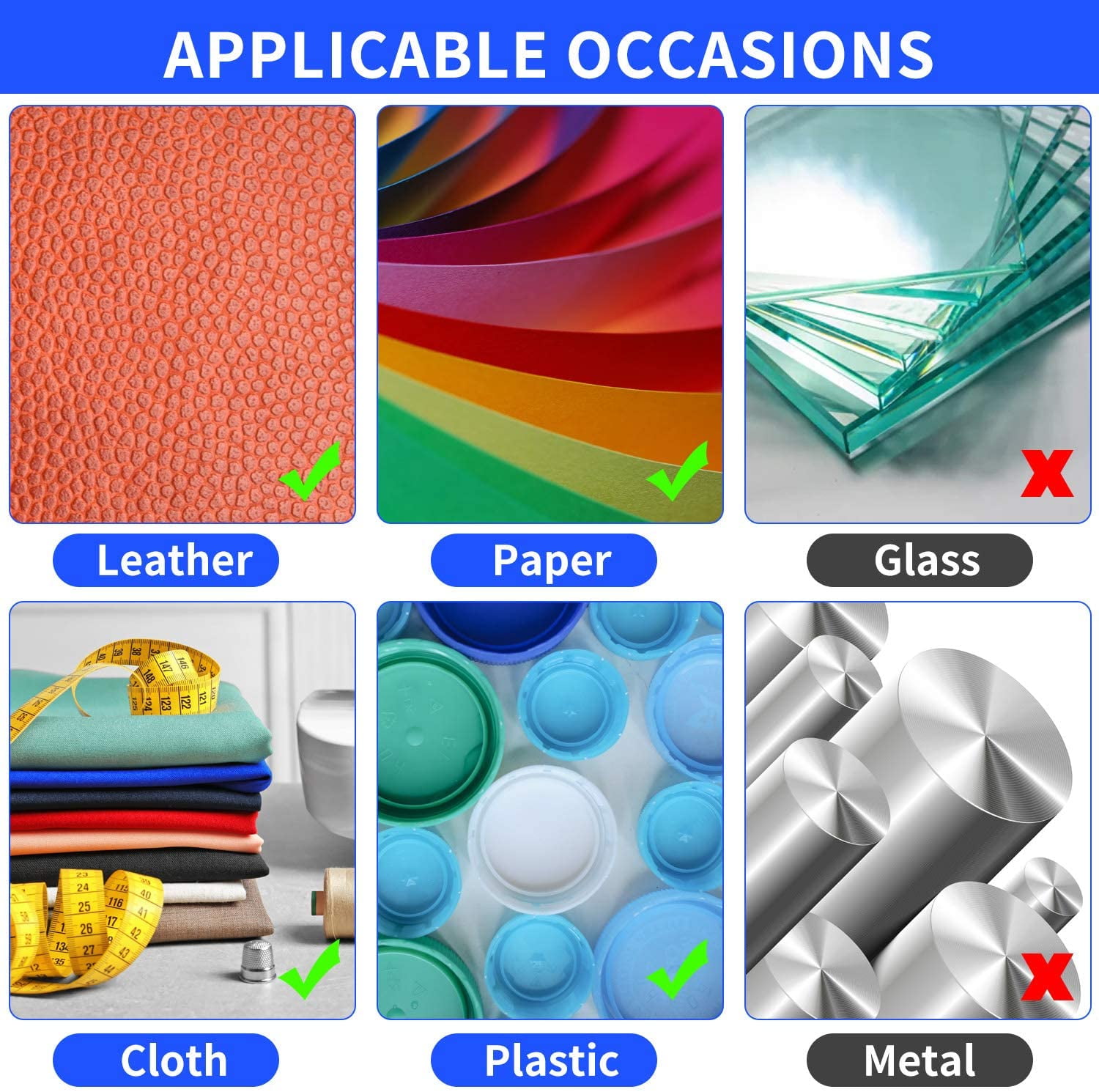 10 Packs Rotary Cutter Blades Replacement Blades Compatible for Fiskars ...