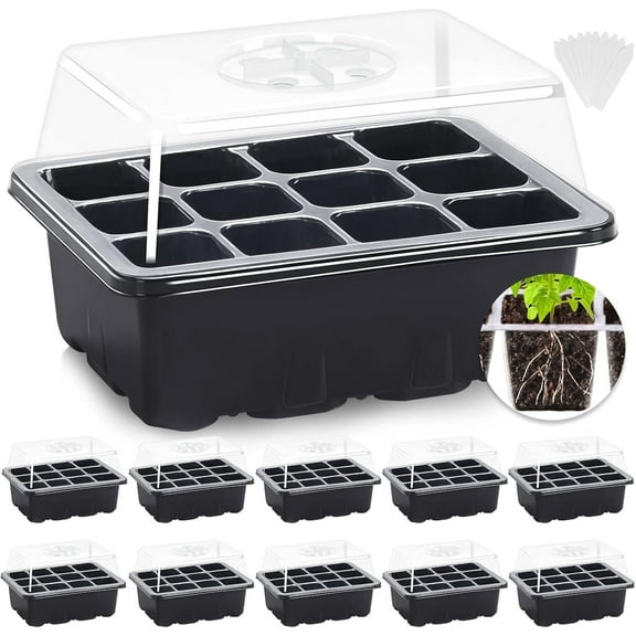 32 Cell Seed Growing Trays Extra Strength, 10 Pack, Seedling Cell ...