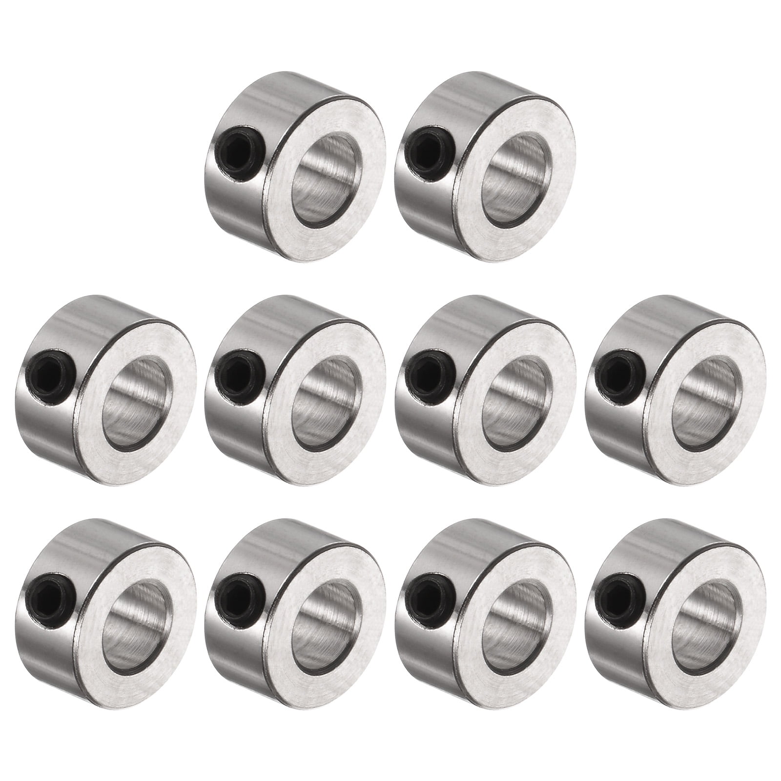 10 Packs Set Screw Collars 5.05mm Bore Shaft Collars, 10mm OD, 5mm ...