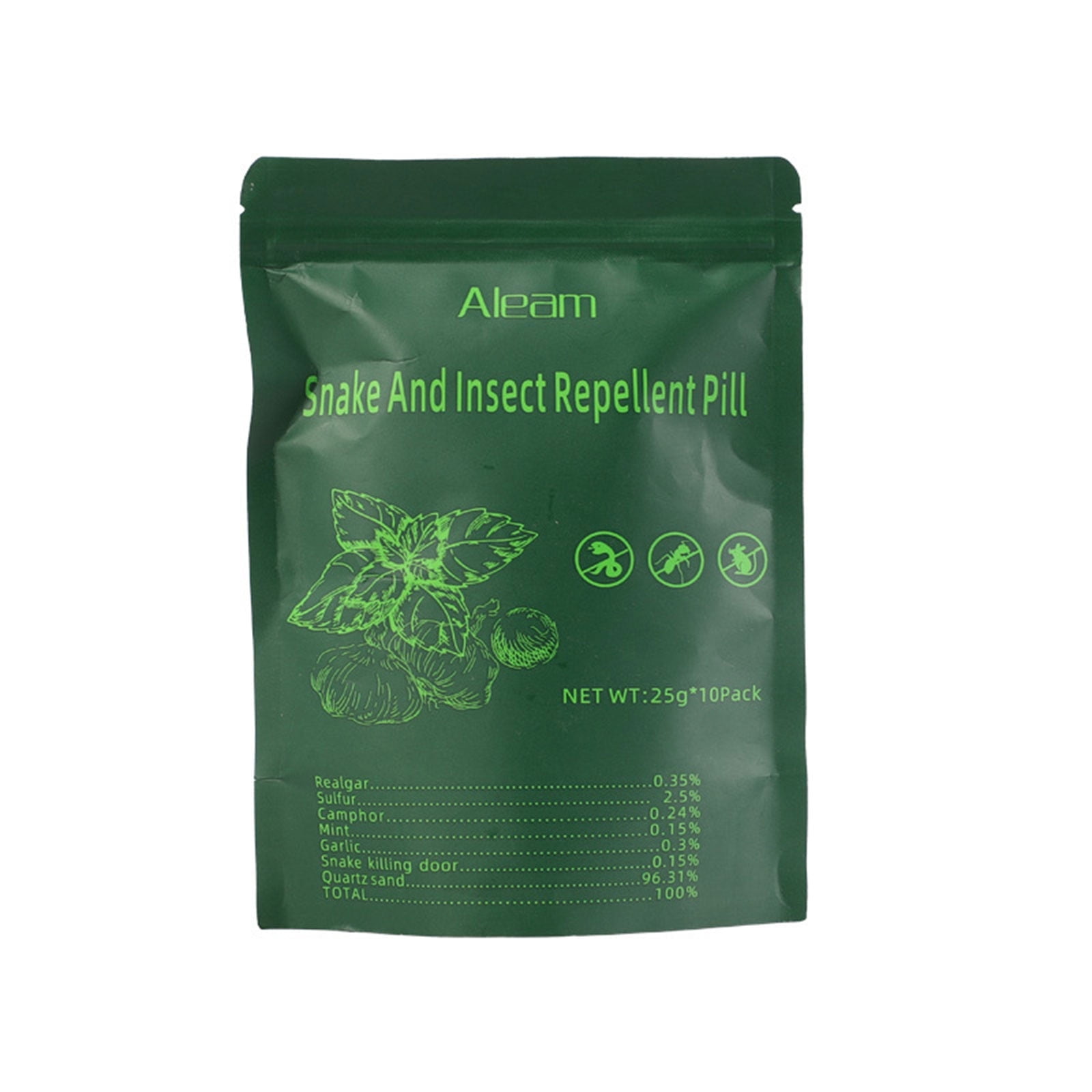 10 Packs Snake Repellent for Yard Snake Away Long-Lasting Formula ...
