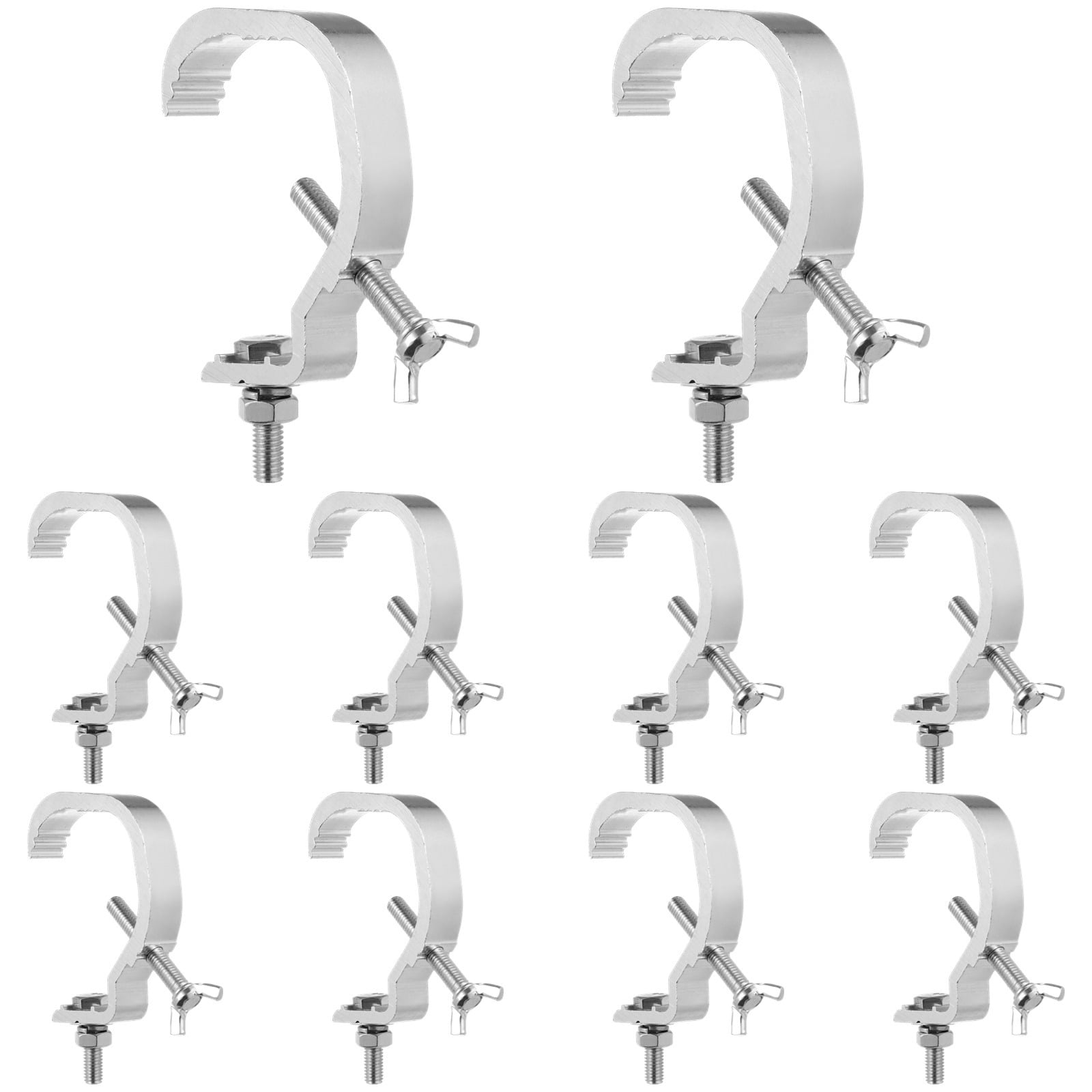 10 Packs Stage Lights Truss Clamps, Truss C Clamp 1.18"-2", Fit for 30 ...
