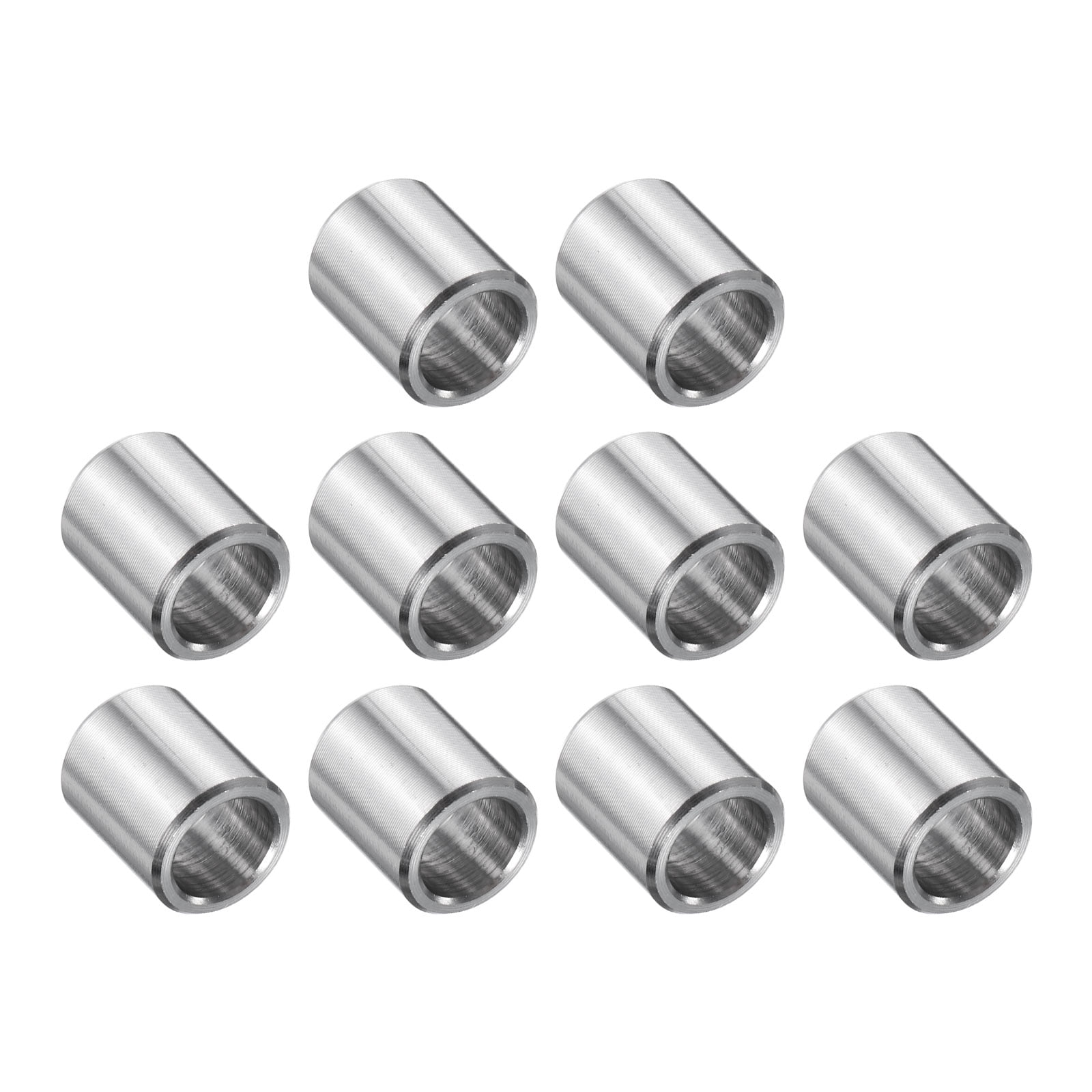 10 Packs Stainless Steel Spacers, 5/16" Bore x 7/16" OD x 1/2" Length ...