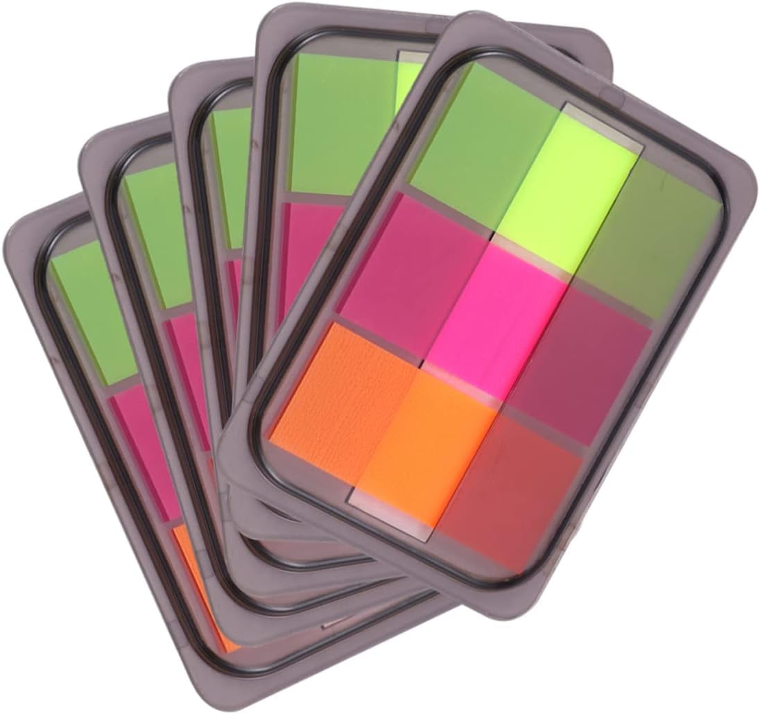 10 Packs Sticky Notes Tabs Pet Tags Colored Labels Pet Notes Sticky ...