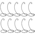 10 Packs of Ornament Display Stand Holder Iron Hanging Rack for Hanging ...