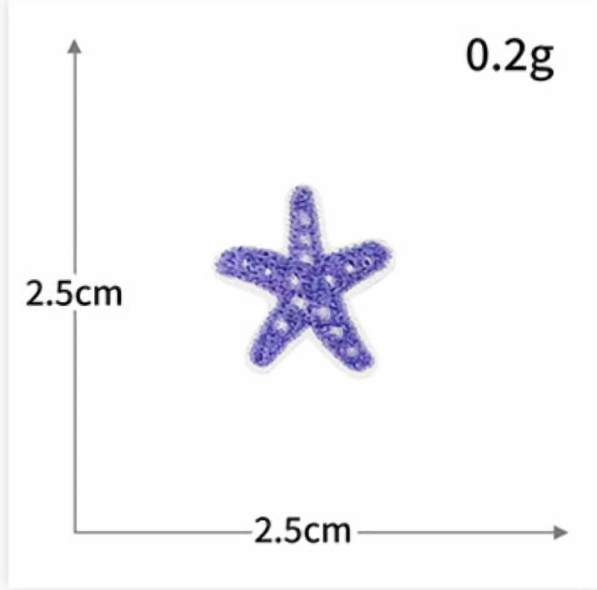 10 Packs of Self-Adhesive Embroidered Cloth Patches for Clothing and ...