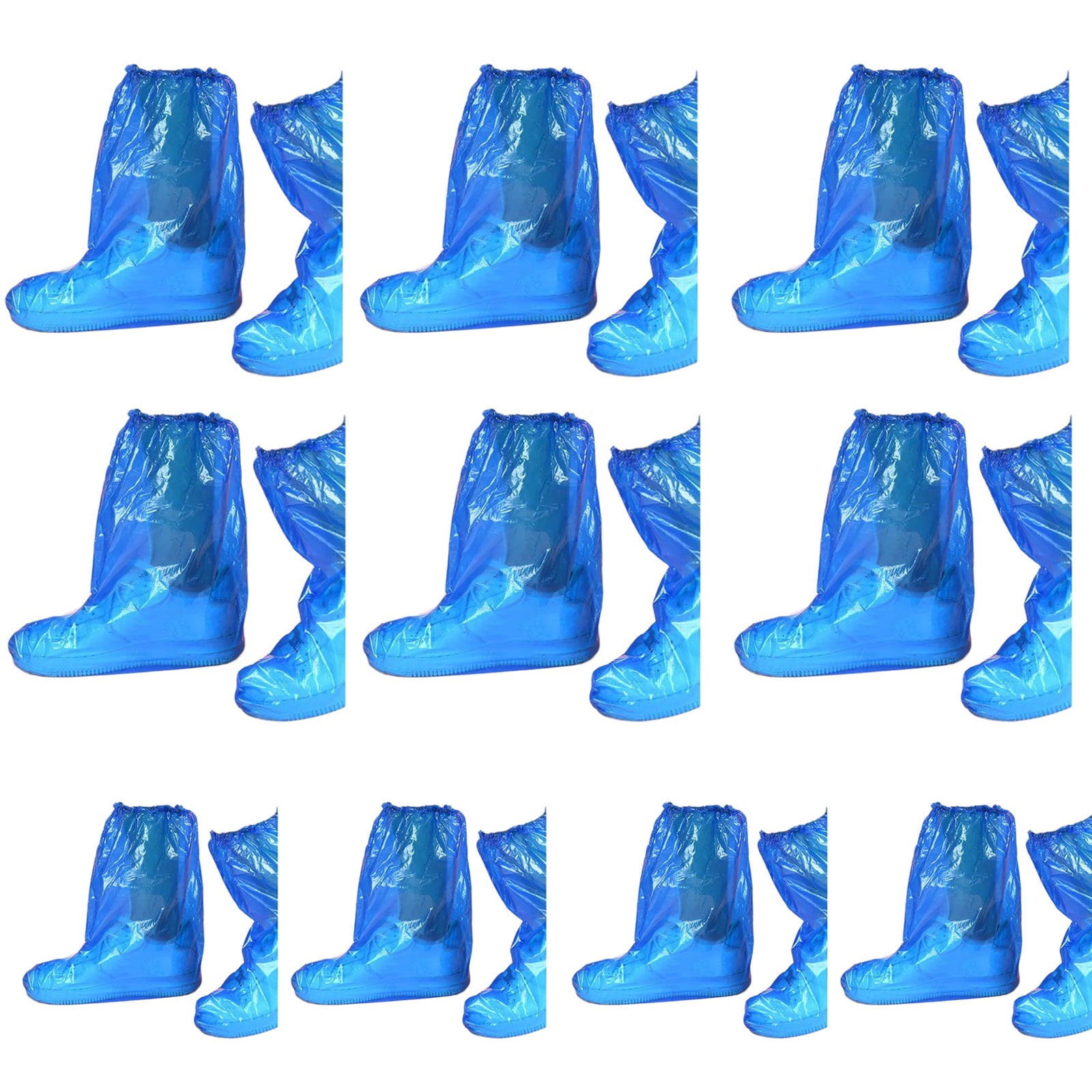 10 Pair Adult Kids Waterproof Boot Cover Rain Shoes Anti Slip ...