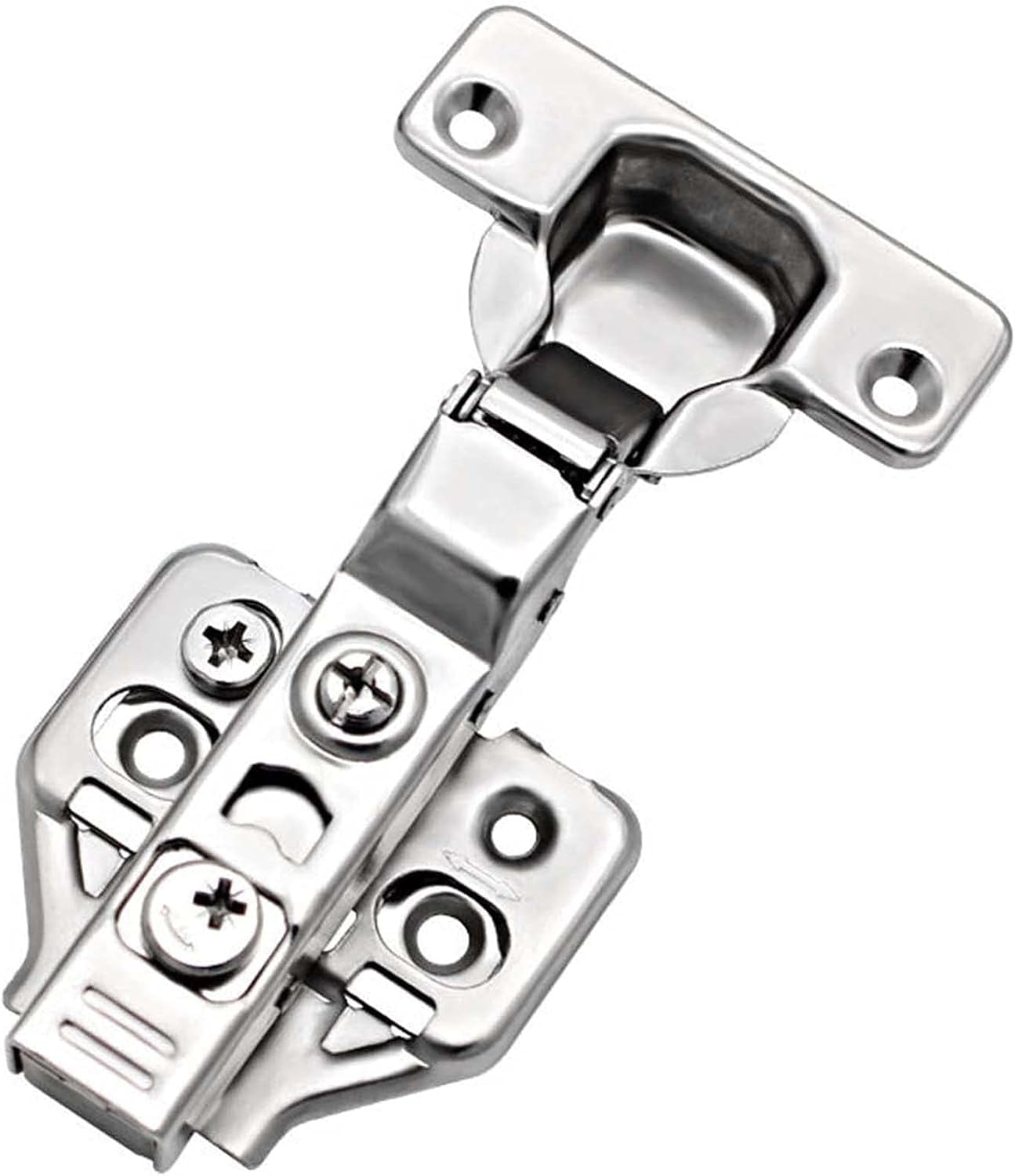 10 Pair Cabinet Door Hinges, Mute Hydraulic Hinge Three-Dimensional ...