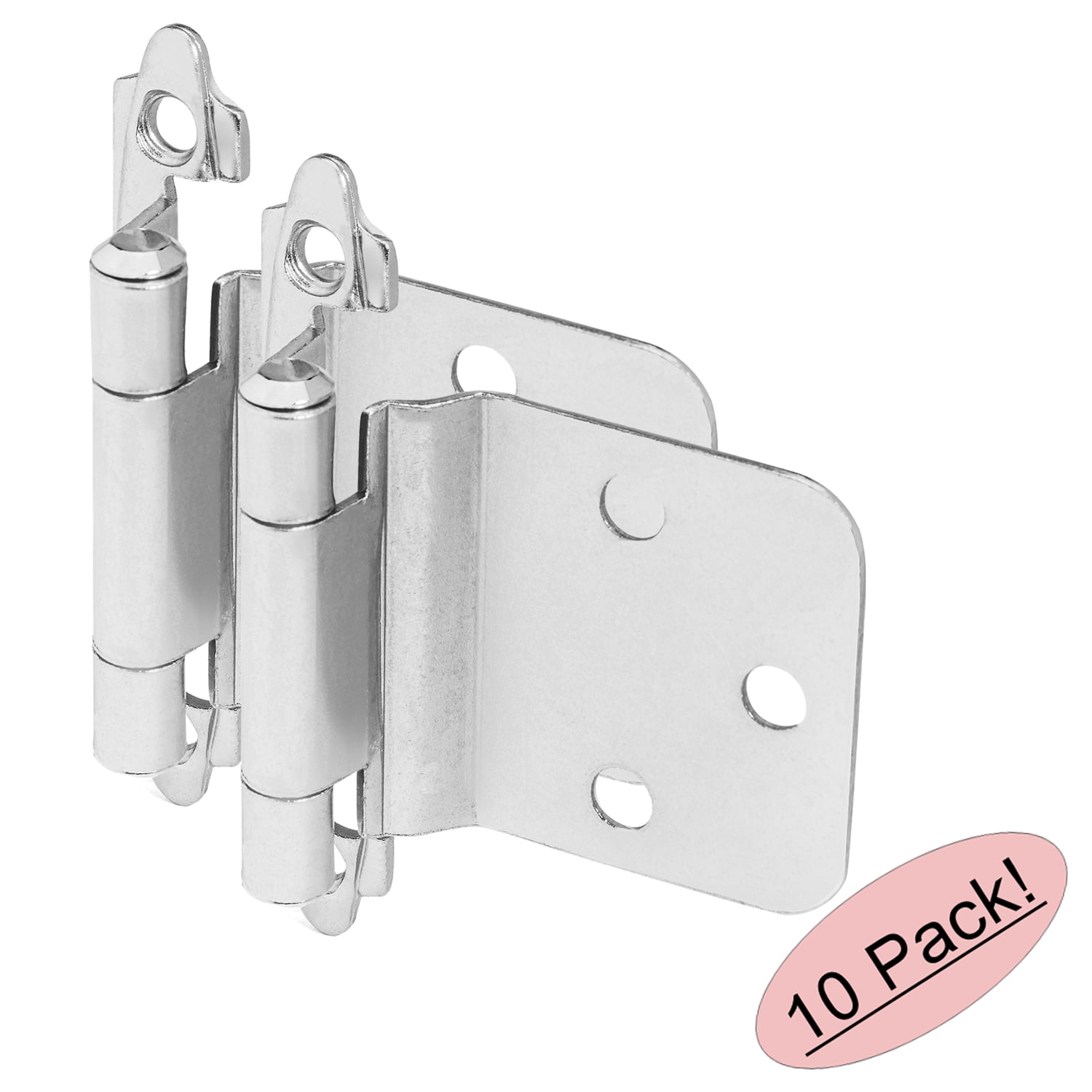 10 Pair Pack - Cosmas 16890-SN Satin Nickel Cabinet Hinge Variable ...