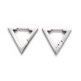 10 Pair Resistant 304 Stainless Steel Triangle Huggie Hoop Earrings ...