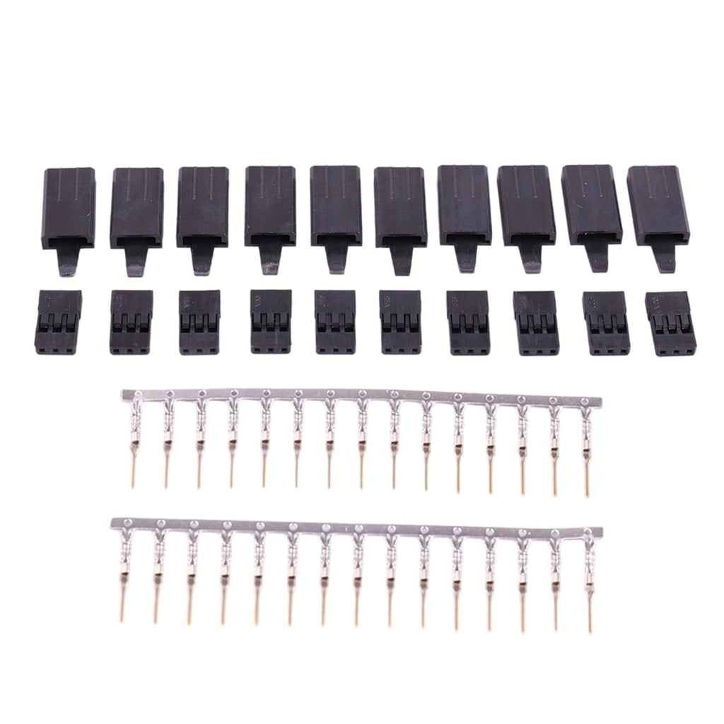 10 Pair Servo Connector For Futaba JR Battery Lock and Pin Set Pin ...