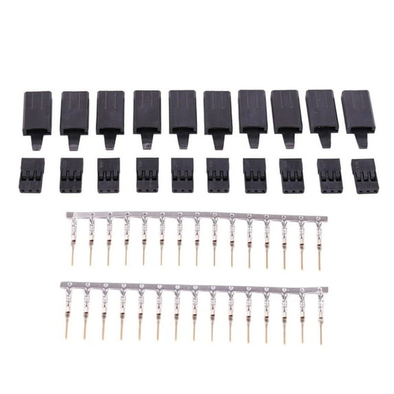 10 Pair Servo Connector For Futaba JR Battery Lock and Pin Set Pin ...
