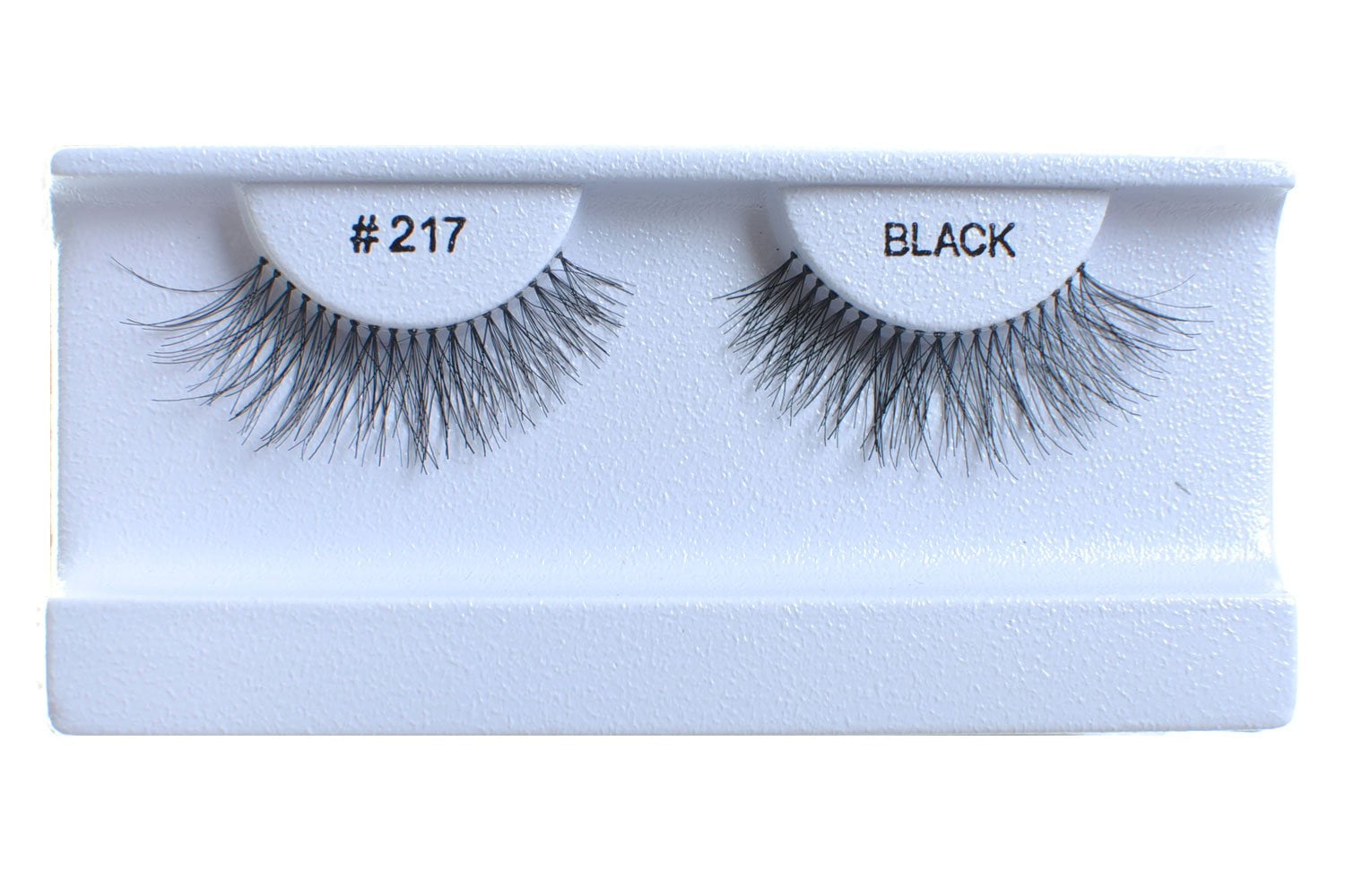 10 Pairs 100% Human Hair False Eyelashes Natural Black #217 - Walmart.com