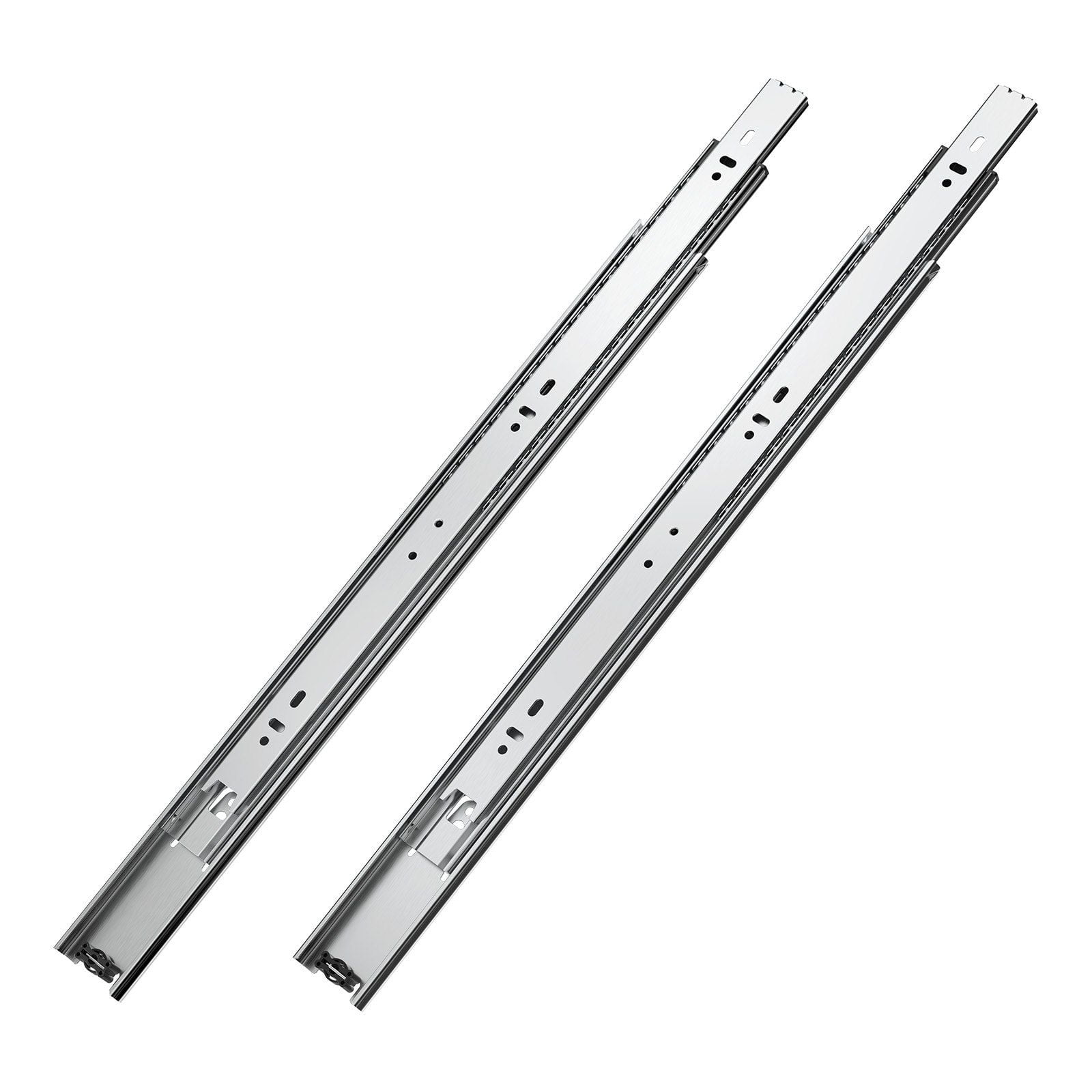 10 Pairs 18 Inch Side Mount Drawer Slides, Full Extension Drawer Rails ...