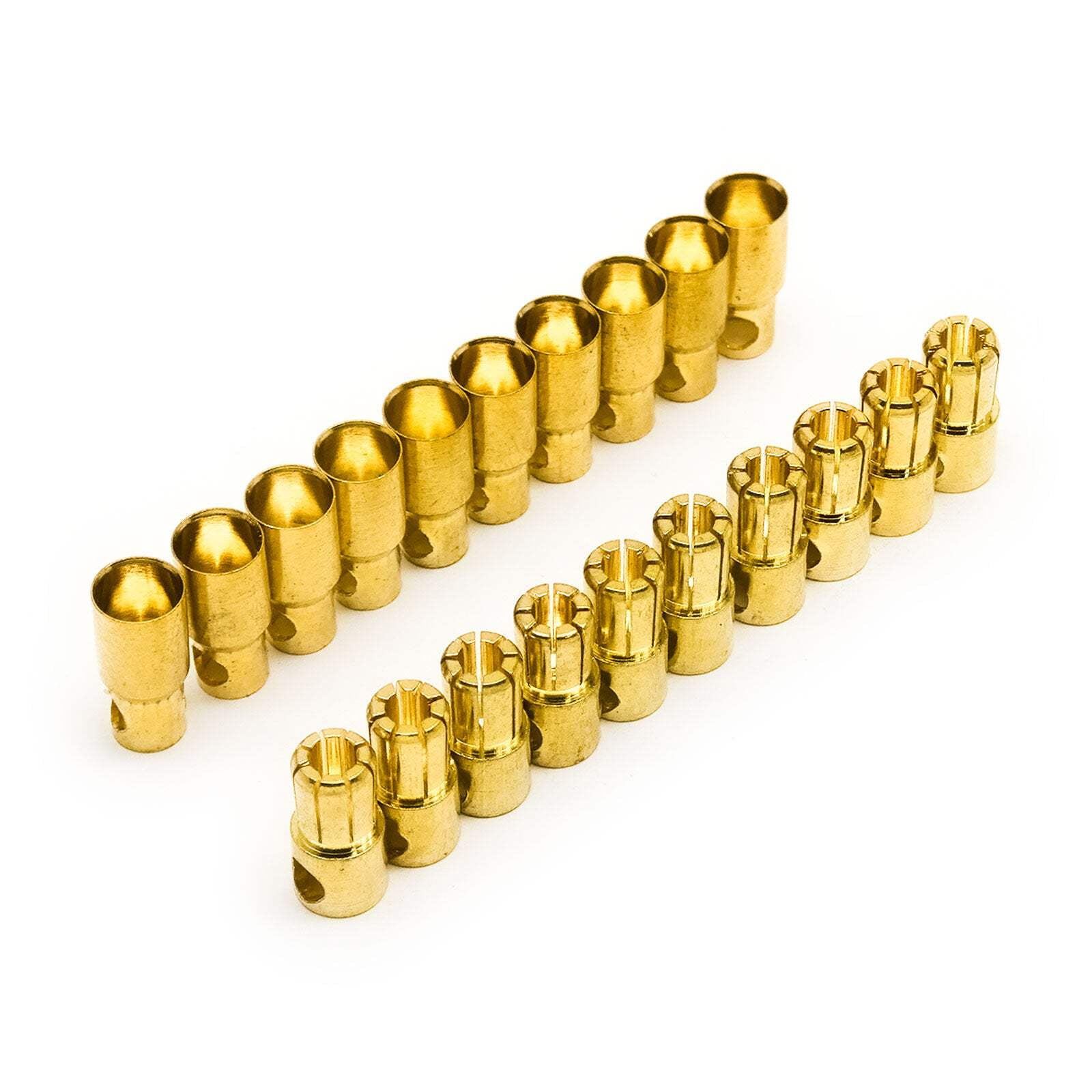 10 Pairs 6mm Bullet Connector Banana Plug 150A Rated Male and Female ...