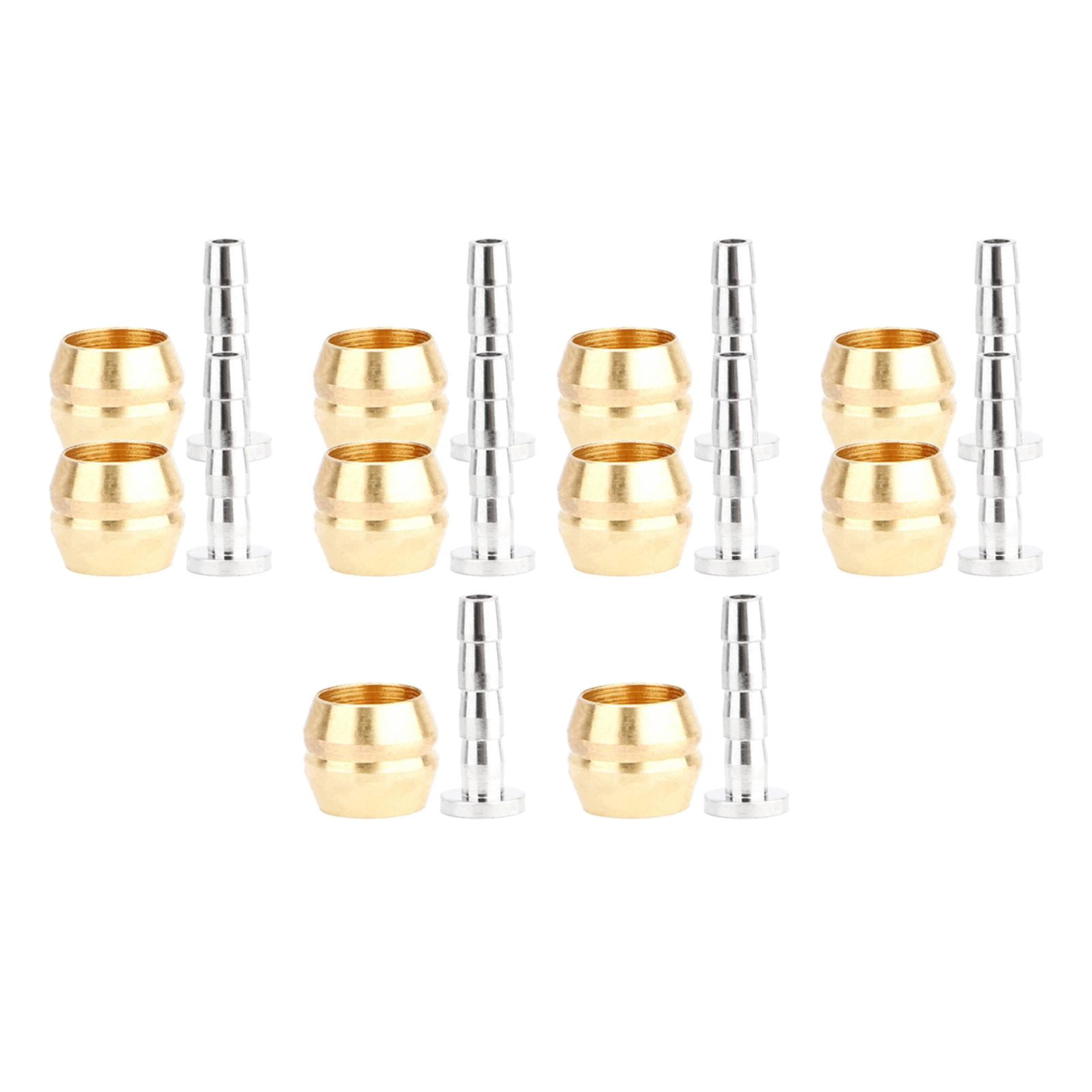 10 Pairs Brake Olive and Brass Bike Connecting Insert , Brake Oil Olive ...