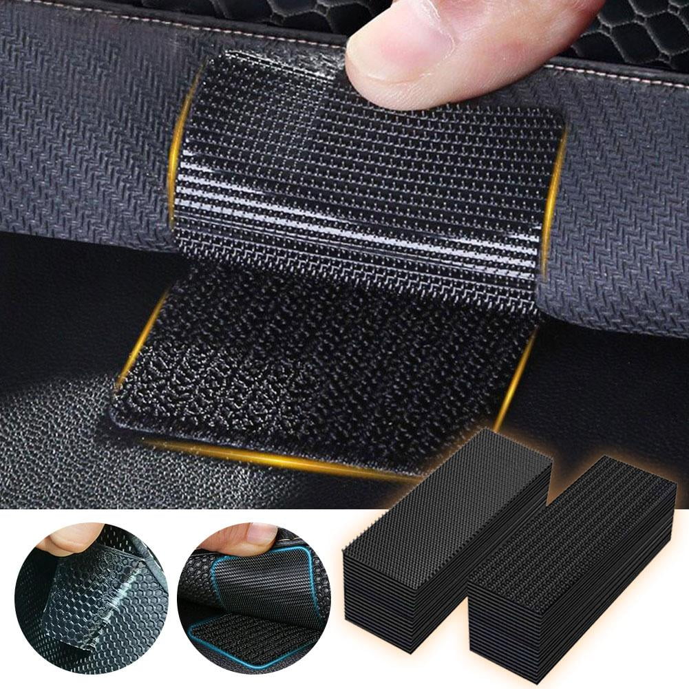 10 Pairs Car Carpet Tape Floor Mat Clip Fixing Bracket Sticker ...