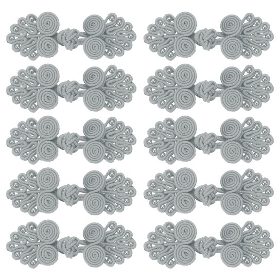 Buttons Grey Fasteners