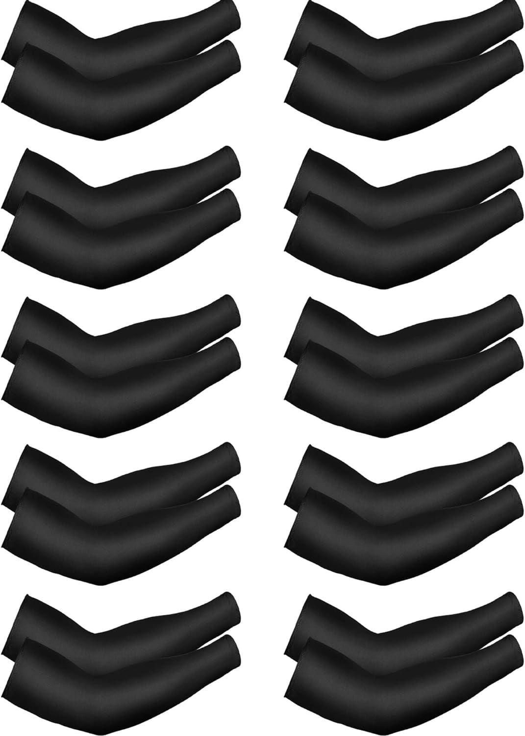10 Pairs Cooling Sun Sleeves UV Protection Arm Sleeves Arm Cover Sleeve ...