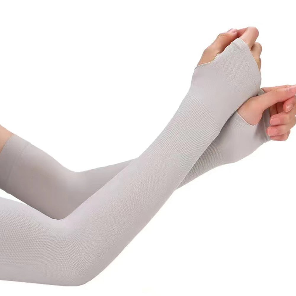 10 Pairs Cooling Sun Sleeves with Thumb Hole for Men Women UV ...