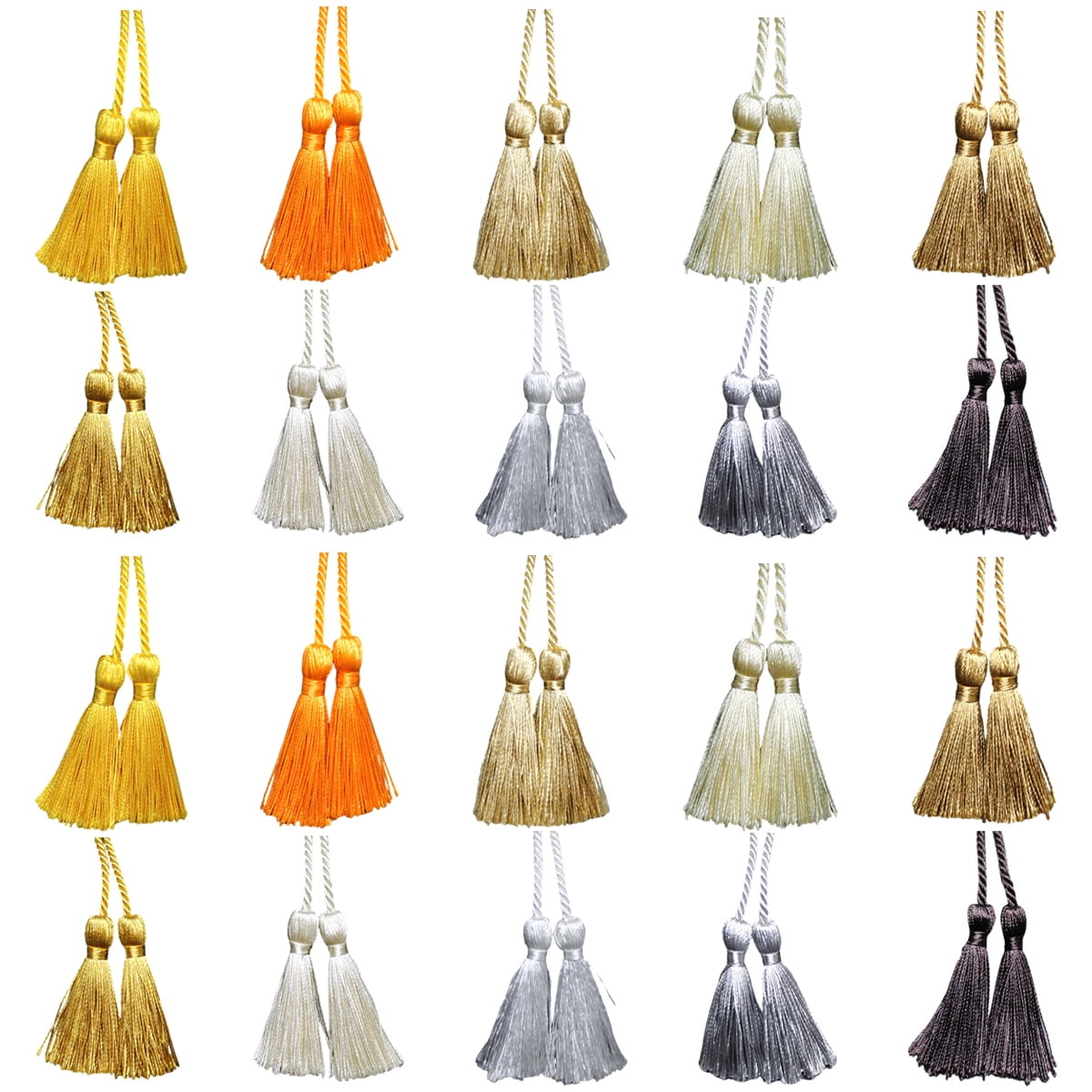 10 Pairs Curtain Tiebacks Window Curtain Tiebacks Decorative Tassels ...