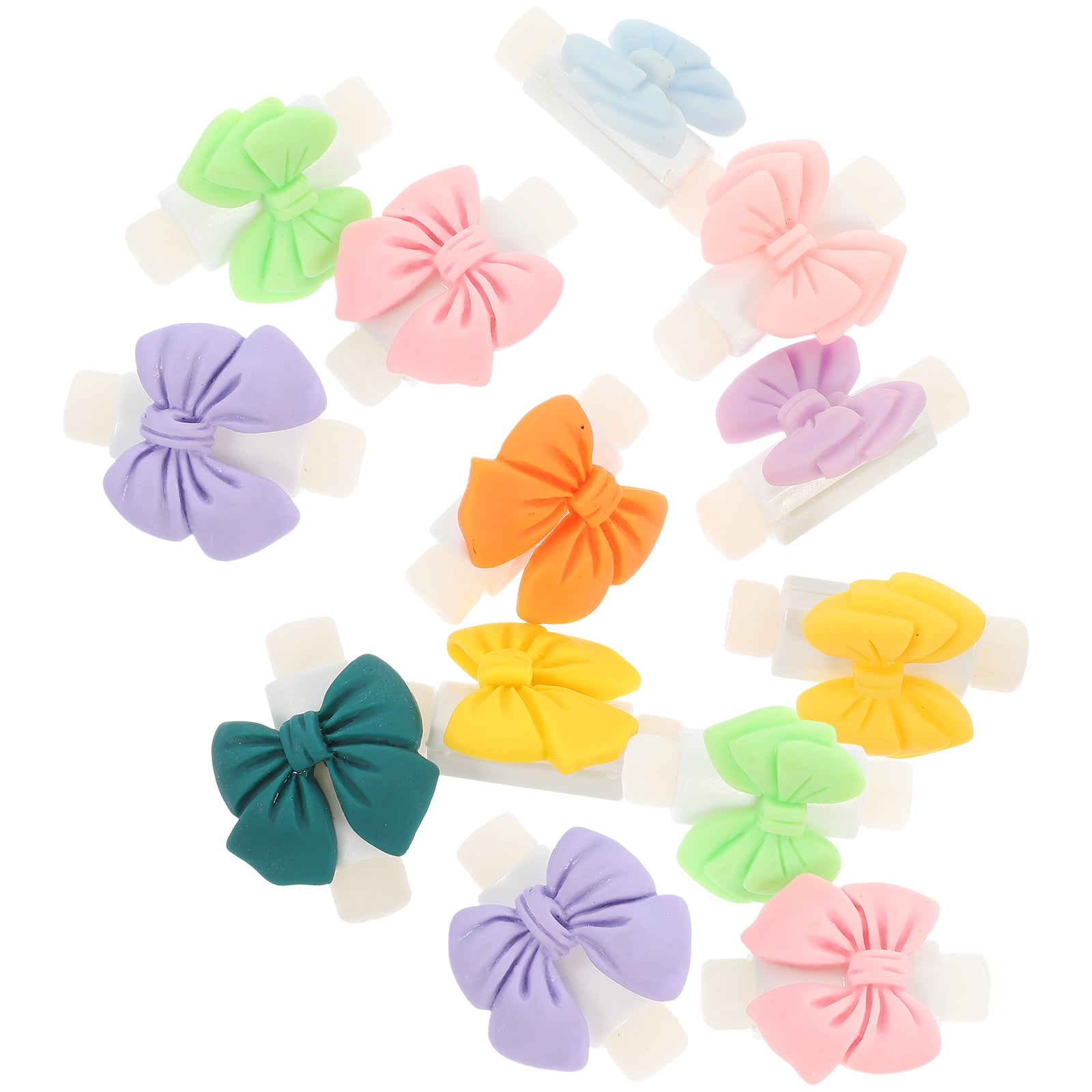 10 Pairs Data Lines Protectors Lovely Cable Sleeve Reel Bow - Walmart.com