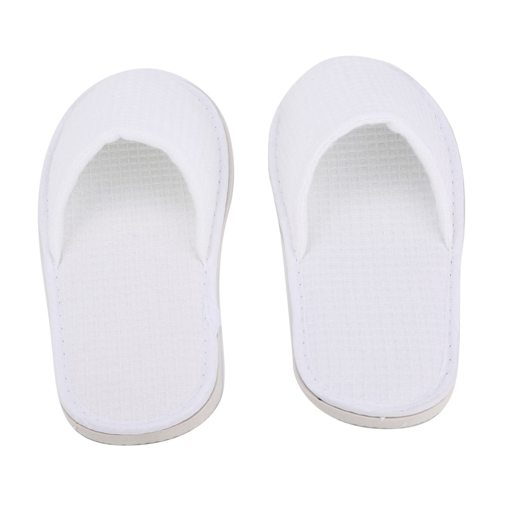 10 Pairs Disposable Open-toed Home Guest Slippers Travel Hotel Slippers ...