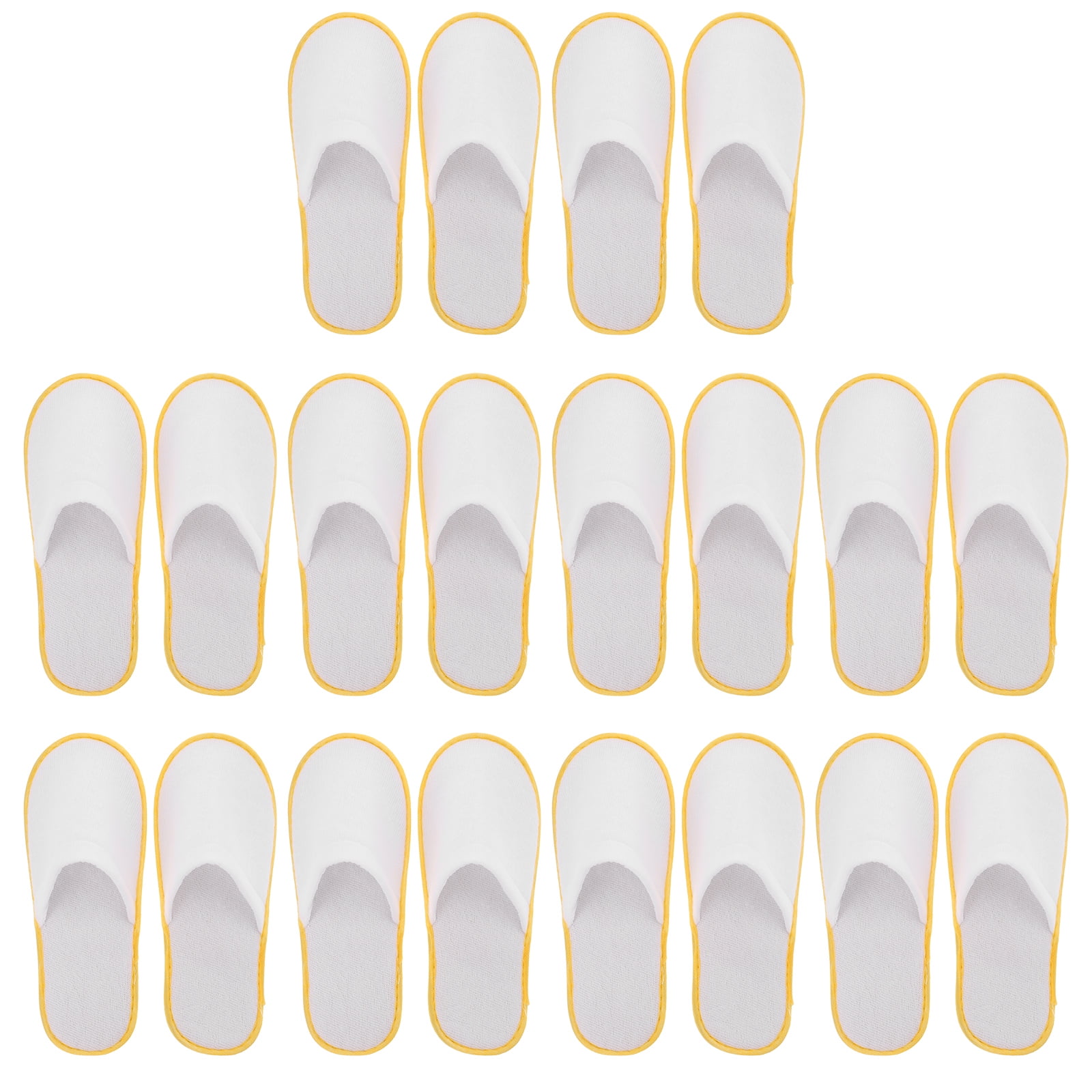 10 Pairs Disposable Slippers Hotel Guest Slippers Salon Indoor Hotel ...
