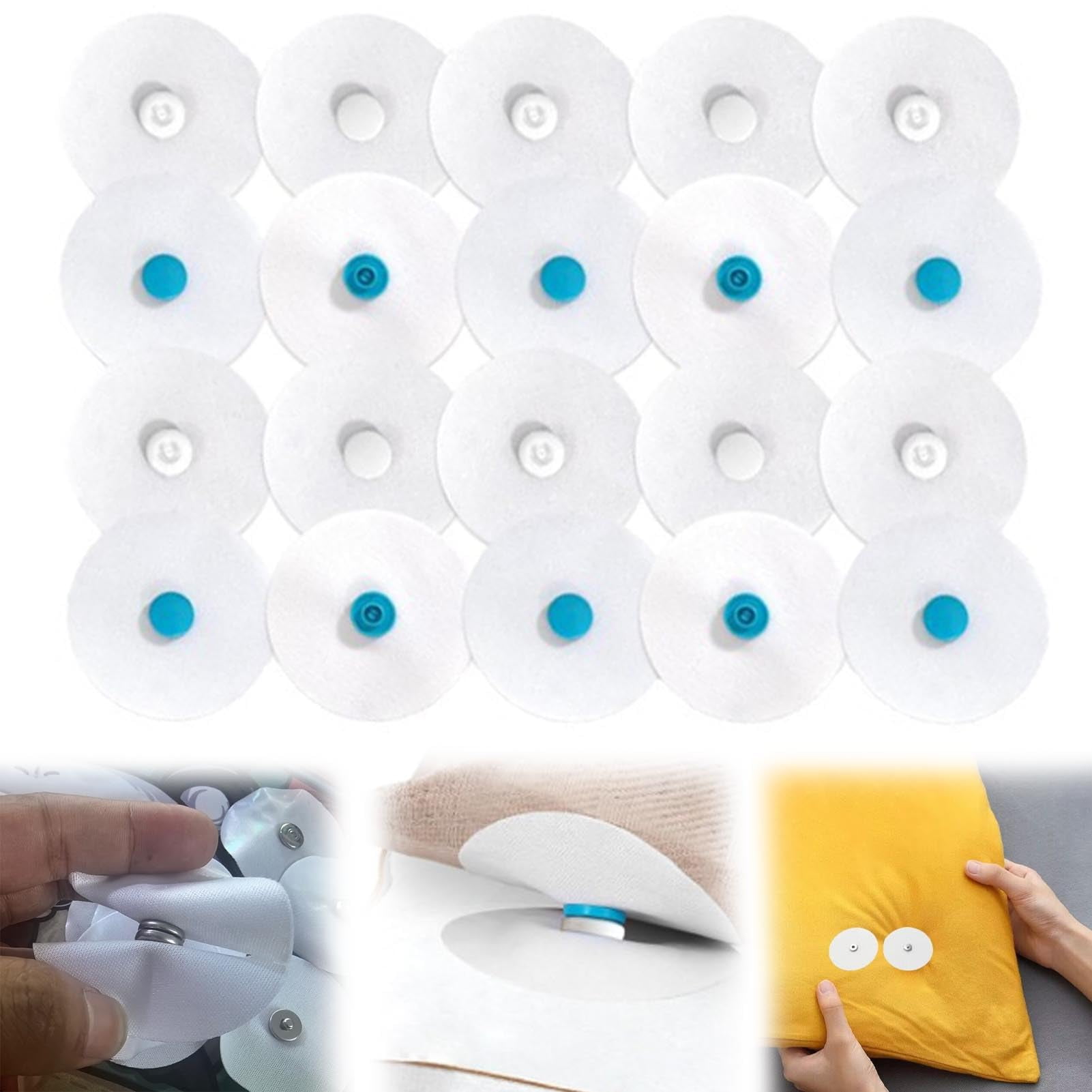 10 Pairs Duvet Cover Snaps, Duvet Snaps to Hold Comforter, Iron On ...