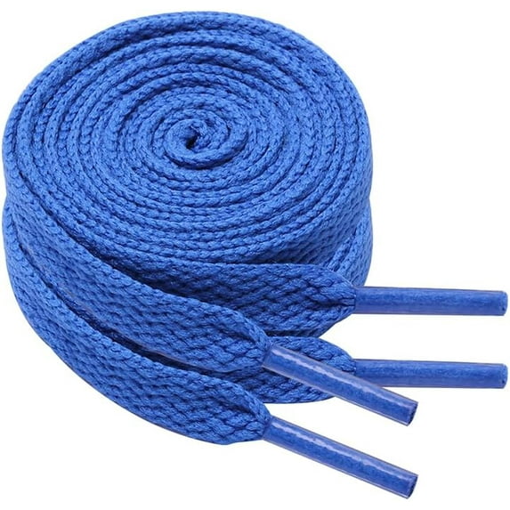 10 Pairs Flat Shoe Laces for Sneakers 5/16" Wide Athletic Shoelaces ...