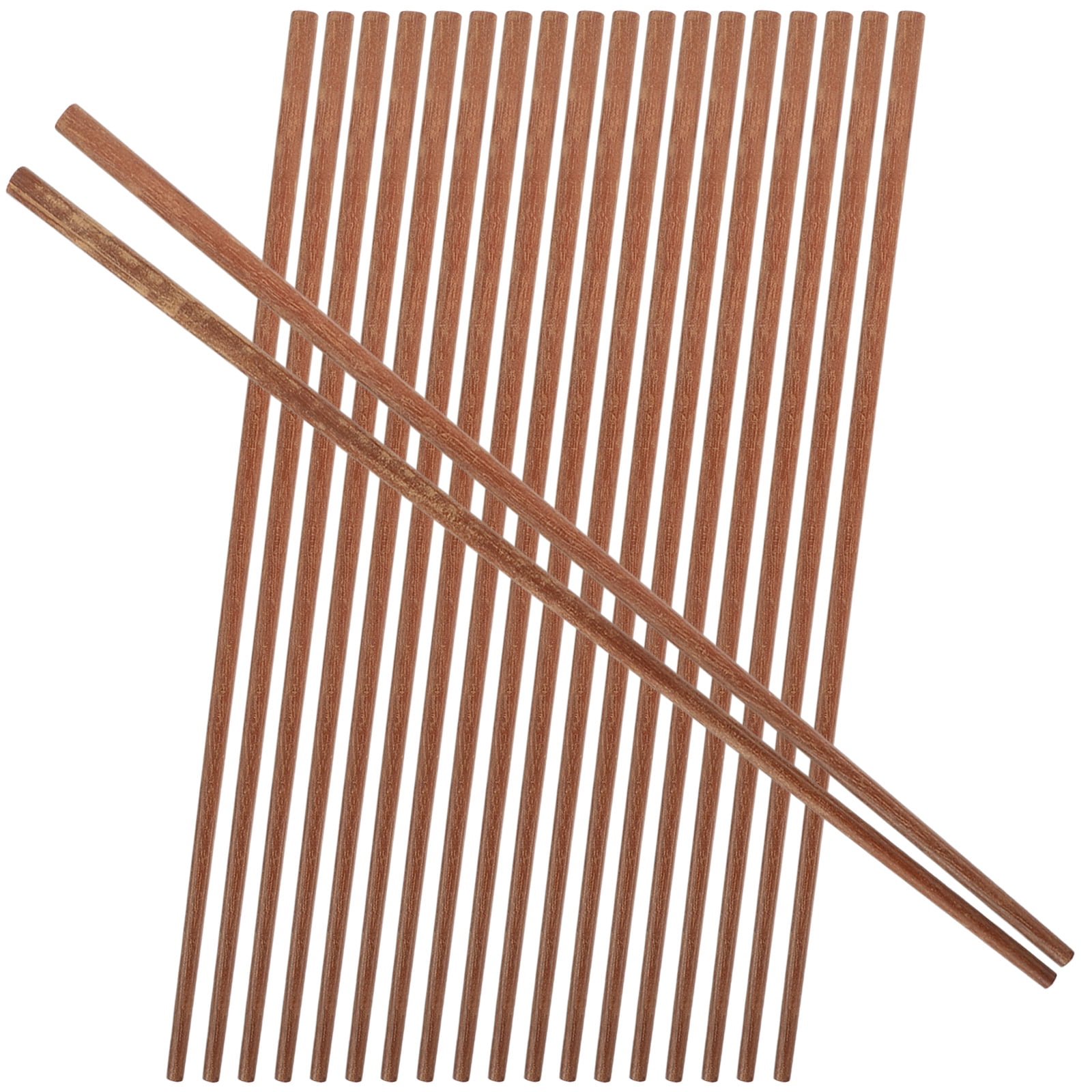 10 Pairs Kitchen Chopsticks Bamboo Long Wooden Cooking Reusable ...