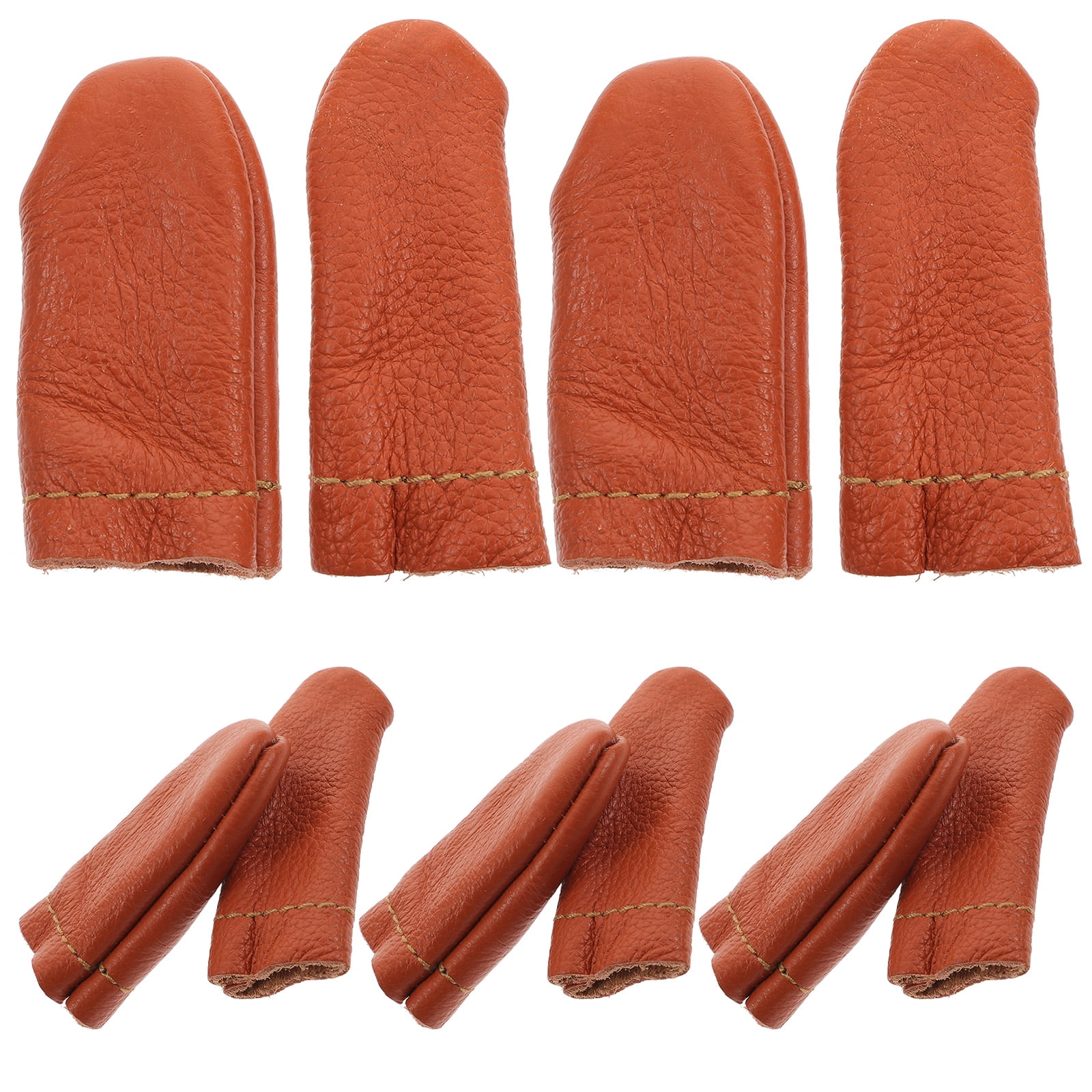 10 Pairs Finger Protectors for Sewing, Crafting, and Work, Finger Cots ...